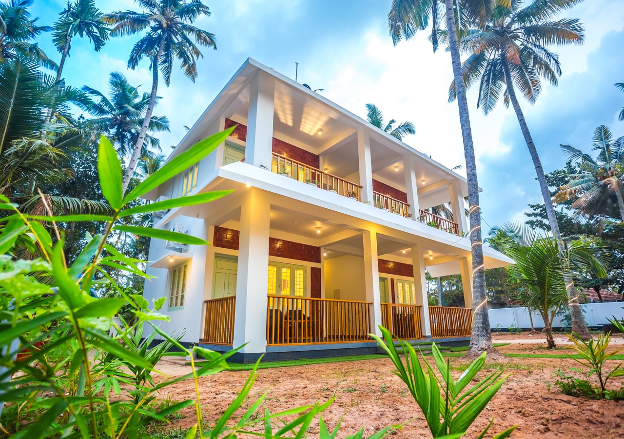 Ocean View Beach Villa Varkala by VOYE HOMES 𝗕𝗢𝗢𝗞 Varkala Homestay