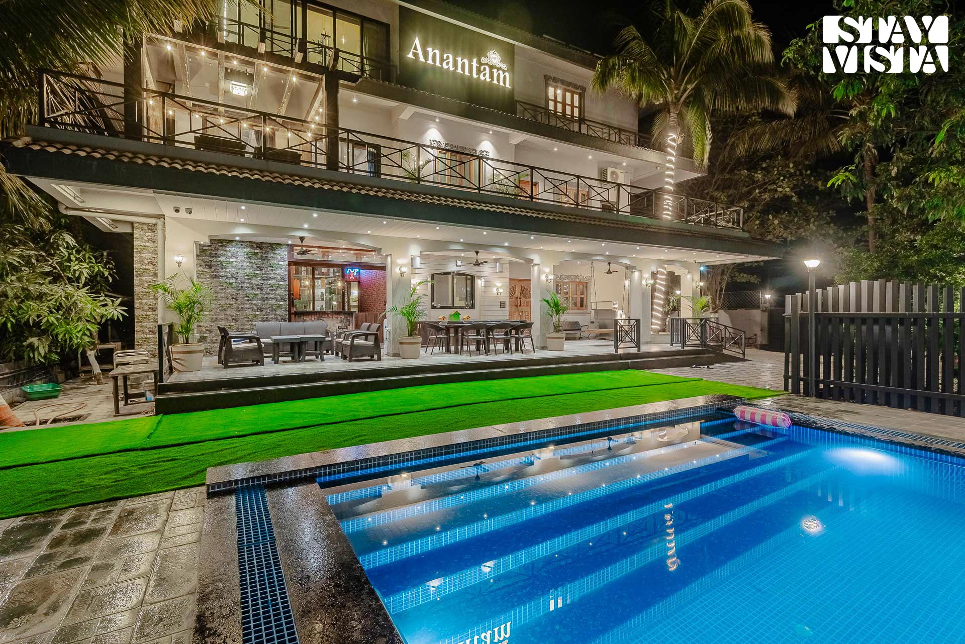 Rooms of StayVista at Villa Anantam - Villa in Alibaug