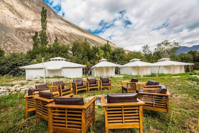 Avalon Camp Nubra 𝗕𝗢𝗢𝗞 Nubra Valley Camp