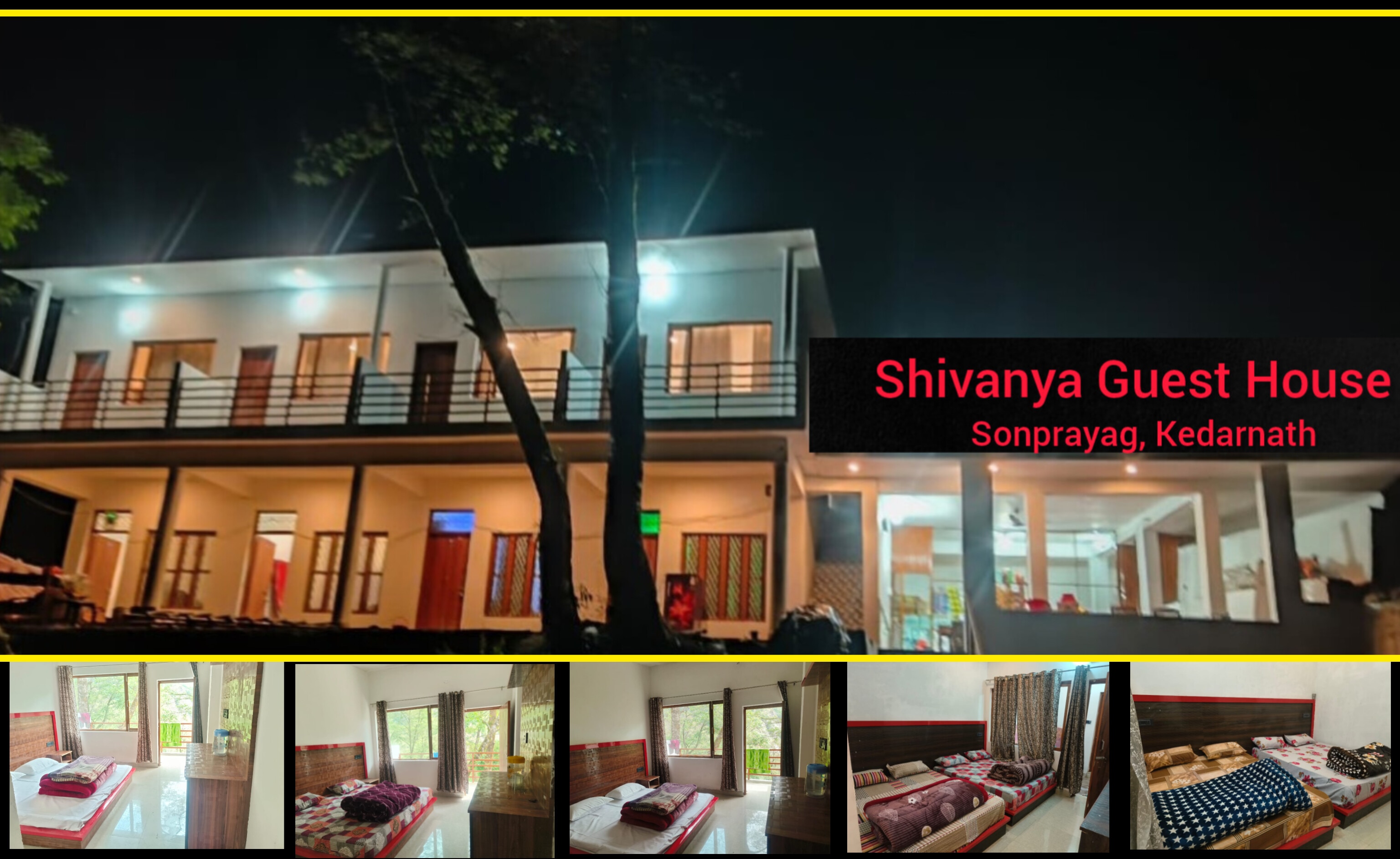 Shivanya Guest House & Restaurant 𝗕𝗢𝗢𝗞 Kedarnath Homestay