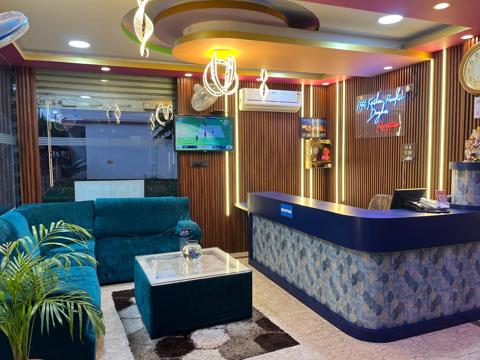 Krishna Paradise 𝗕𝗢𝗢𝗞 Deoghar Hotel