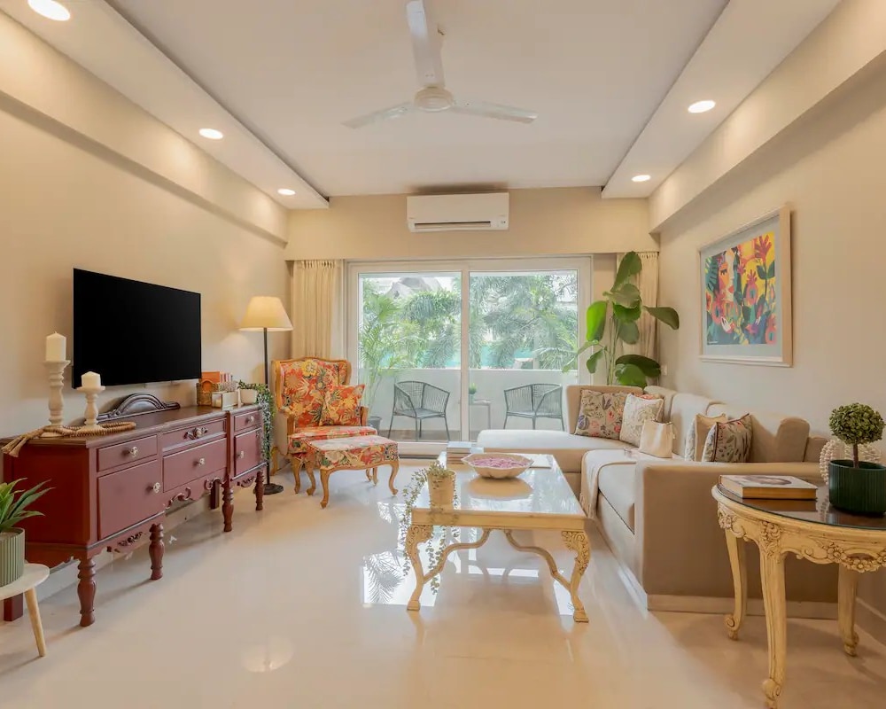 Staymaster Casita 2BR Nr Candolim Beach Pool 𝗕𝗢𝗢𝗞 Goa Homestay