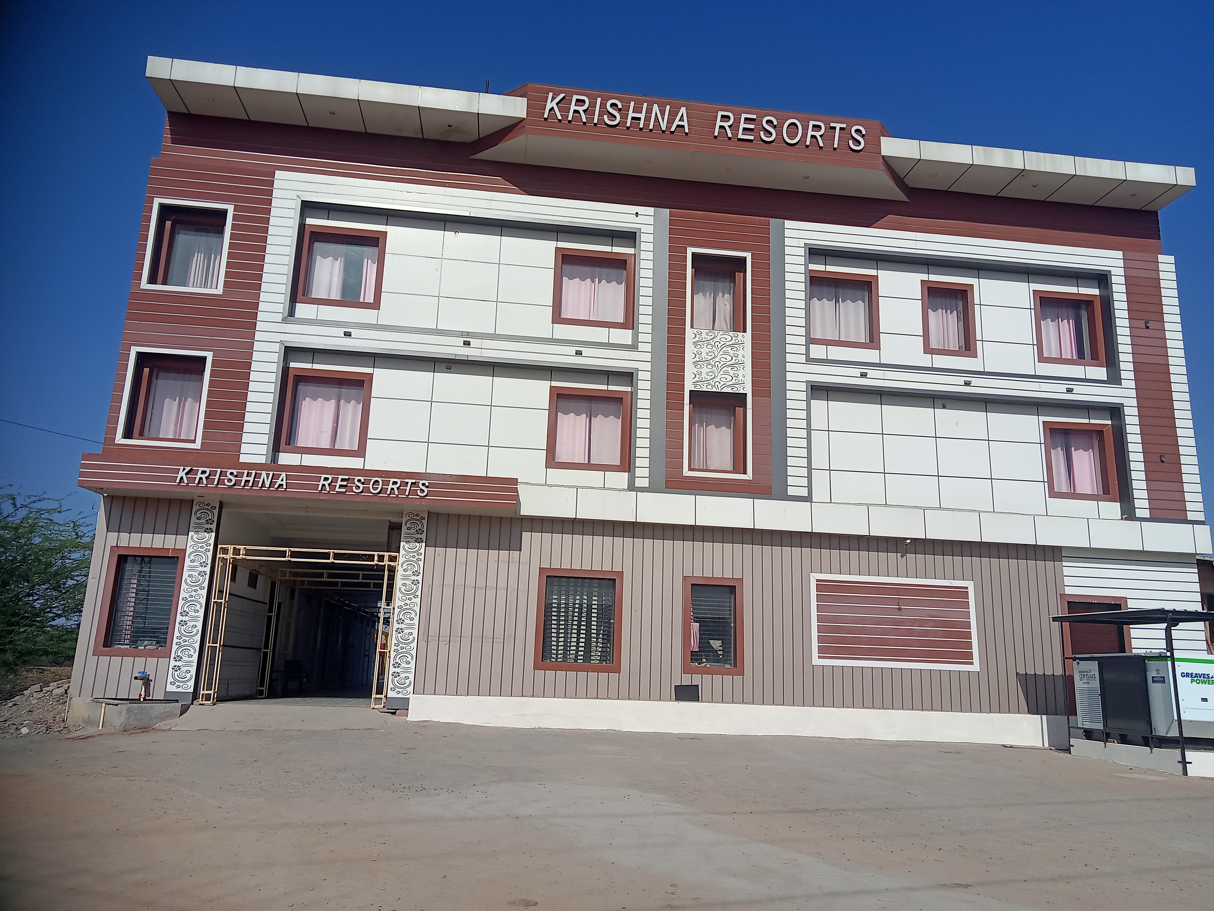 Krishna Resorts and Marriage Garden 𝗕𝗢𝗢𝗞 Merta Hotel