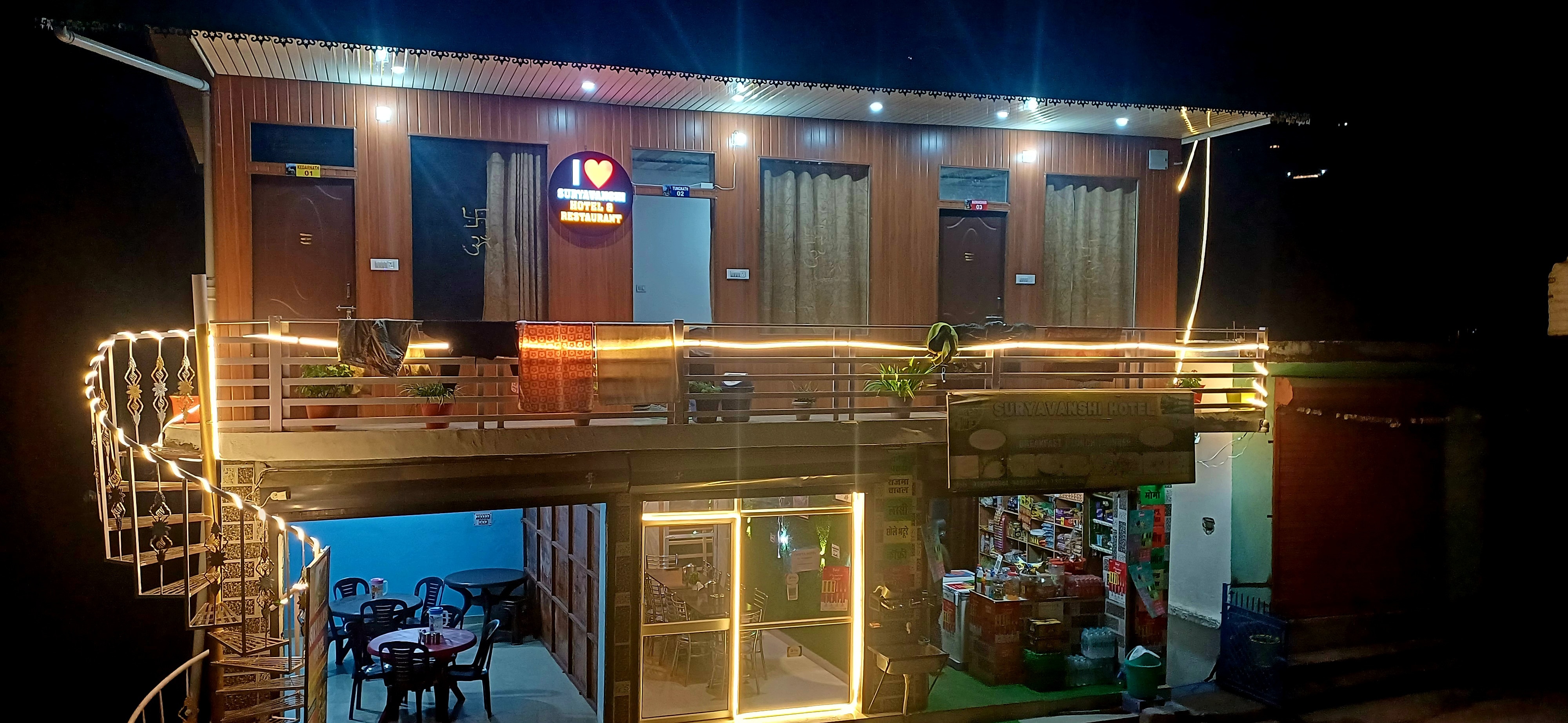 Suryavanshi hotel and restaurant 𝗕𝗢𝗢𝗞 Chopta Cottage