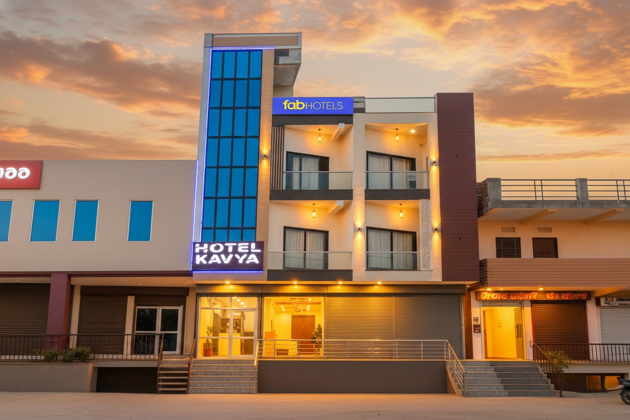 Rooms of FabHotel Kavya - Hotel in Jaipur