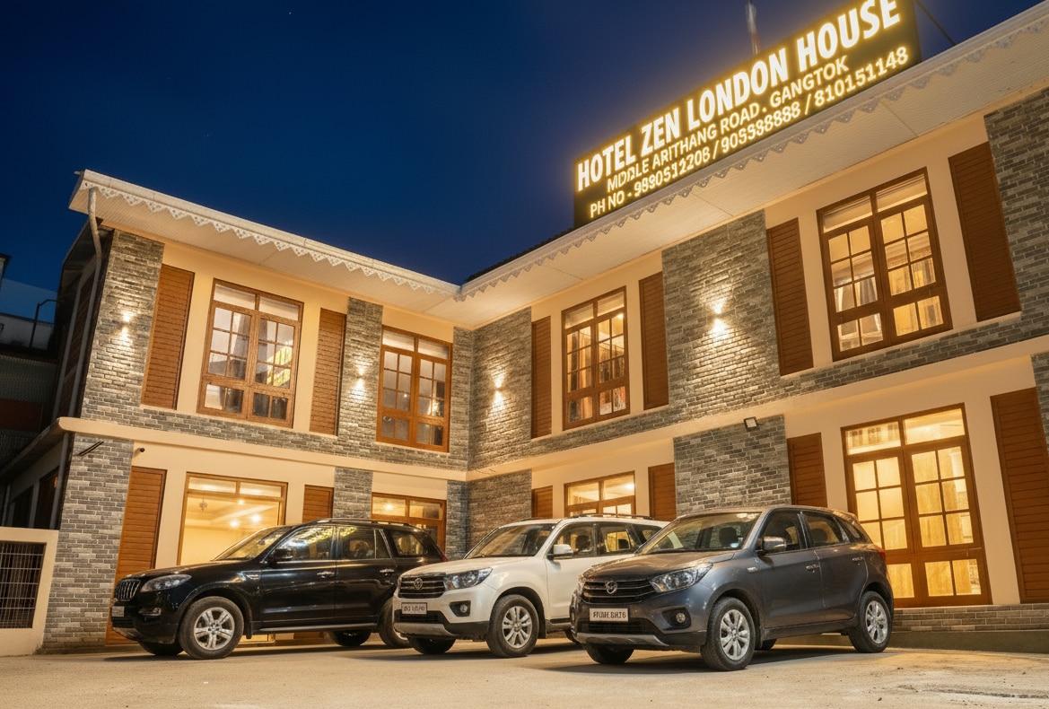 Zen London House - 400 Mts from MG Market 𝗕𝗢𝗢𝗞 Gangtok Hotel