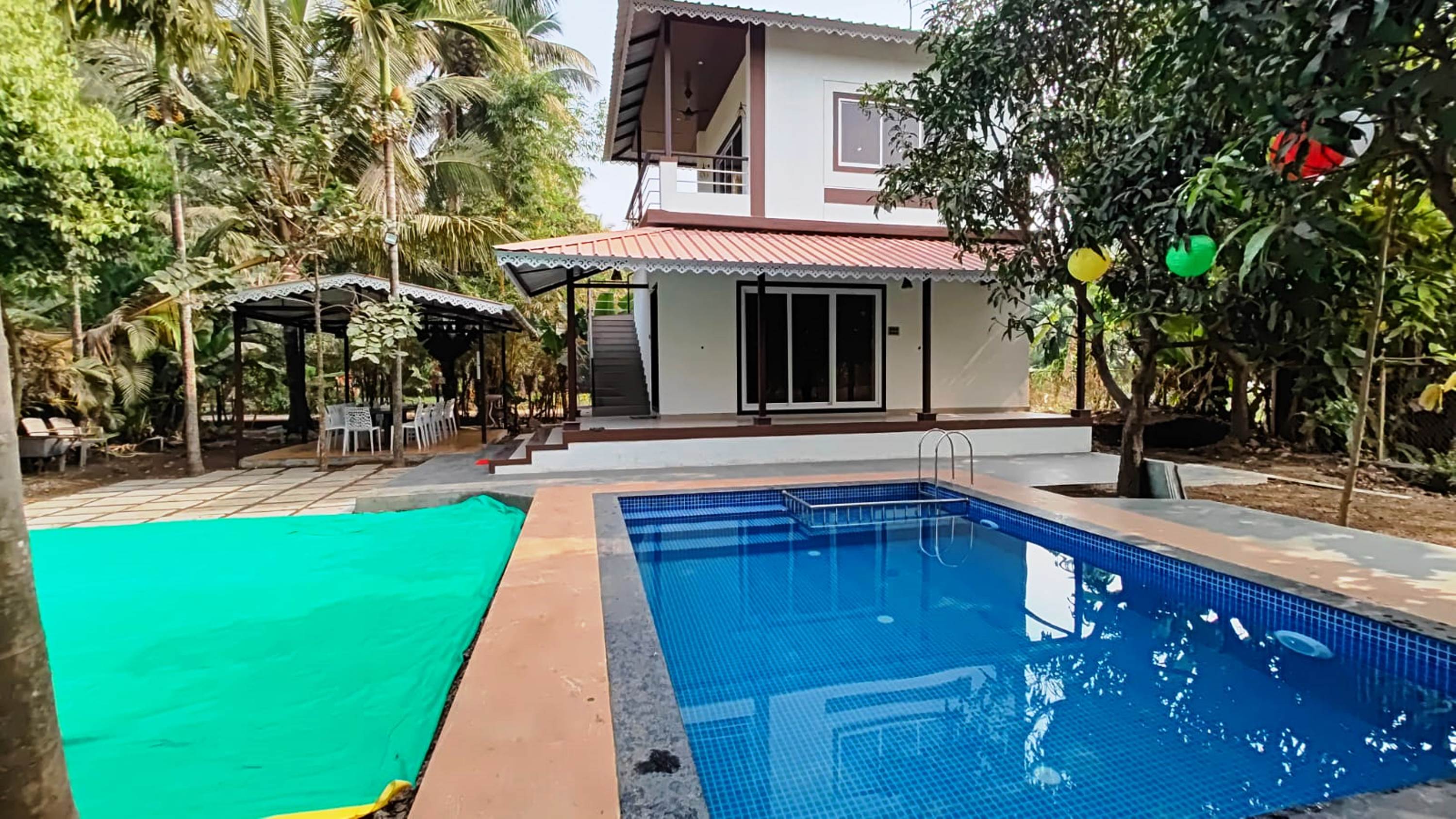 Chaitraban cottage 2 Bedroom Villa with Private Pool 𝗕𝗢𝗢𝗞 Alibaug Villa
