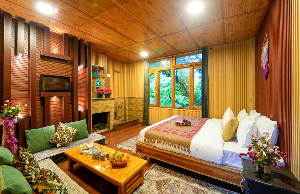 Sony Place Villa and Resorts 𝗕𝗢𝗢𝗞 Kasol Apartment