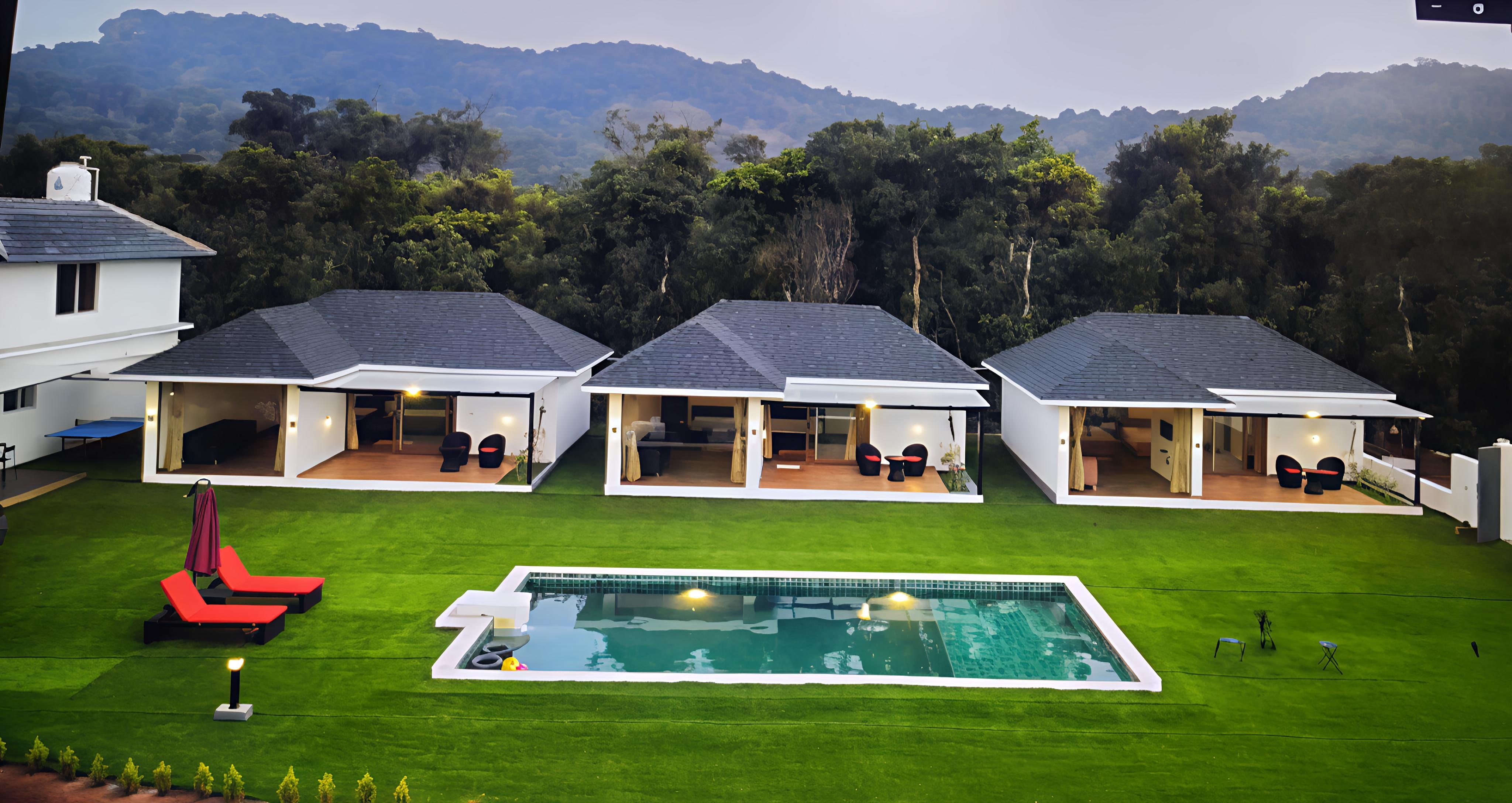 The Winterfell Homestay by Dazzle Destinations | Swimming Pool and ...