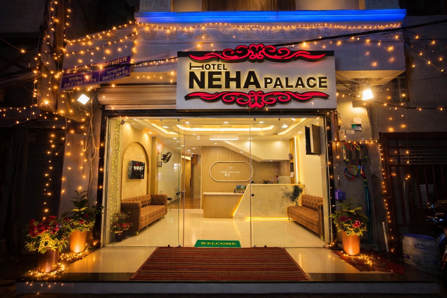 Hotel Neha Palace 𝗕𝗢𝗢𝗞 Ujjain Hotel
