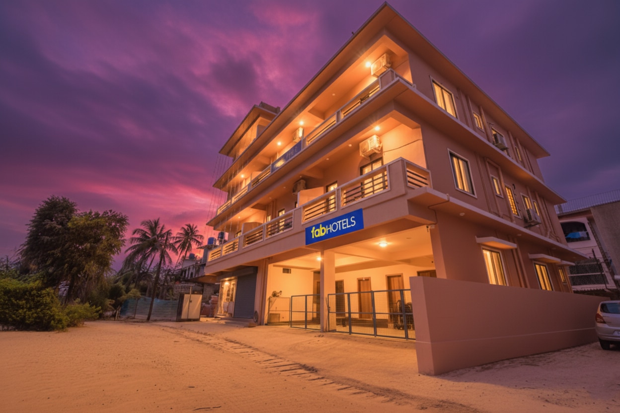 Fabhotel Baga Tulip - 600M From Baga Beach 𝗕𝗢𝗢𝗞 Goa Hotel
