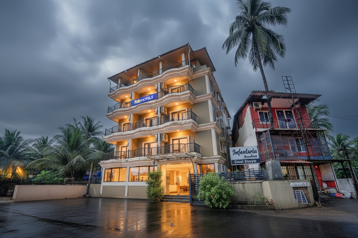 FabHotel Prime Infantaria Comfort With Pool, Calangute Beach - 200m ...