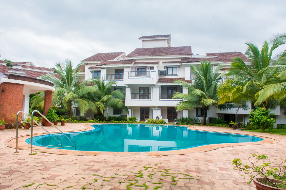 Studio Apartment at Arpora Baga by Rightstay 𝗕𝗢𝗢𝗞 Goa Apartment