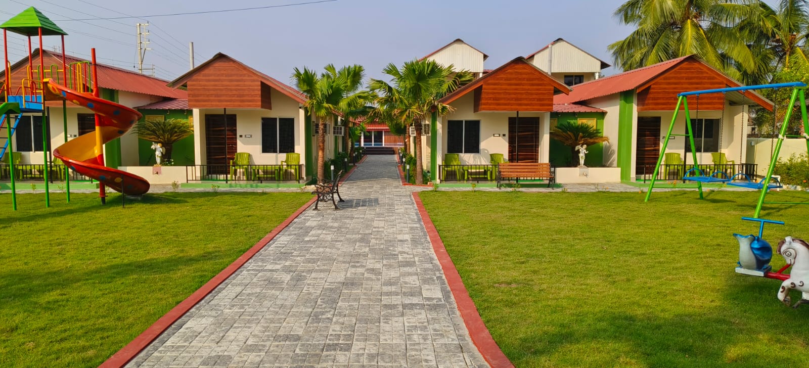 NEW MOUCHAK HOTEL & RESORTS 𝗕𝗢𝗢𝗞 Tajpur Hotel