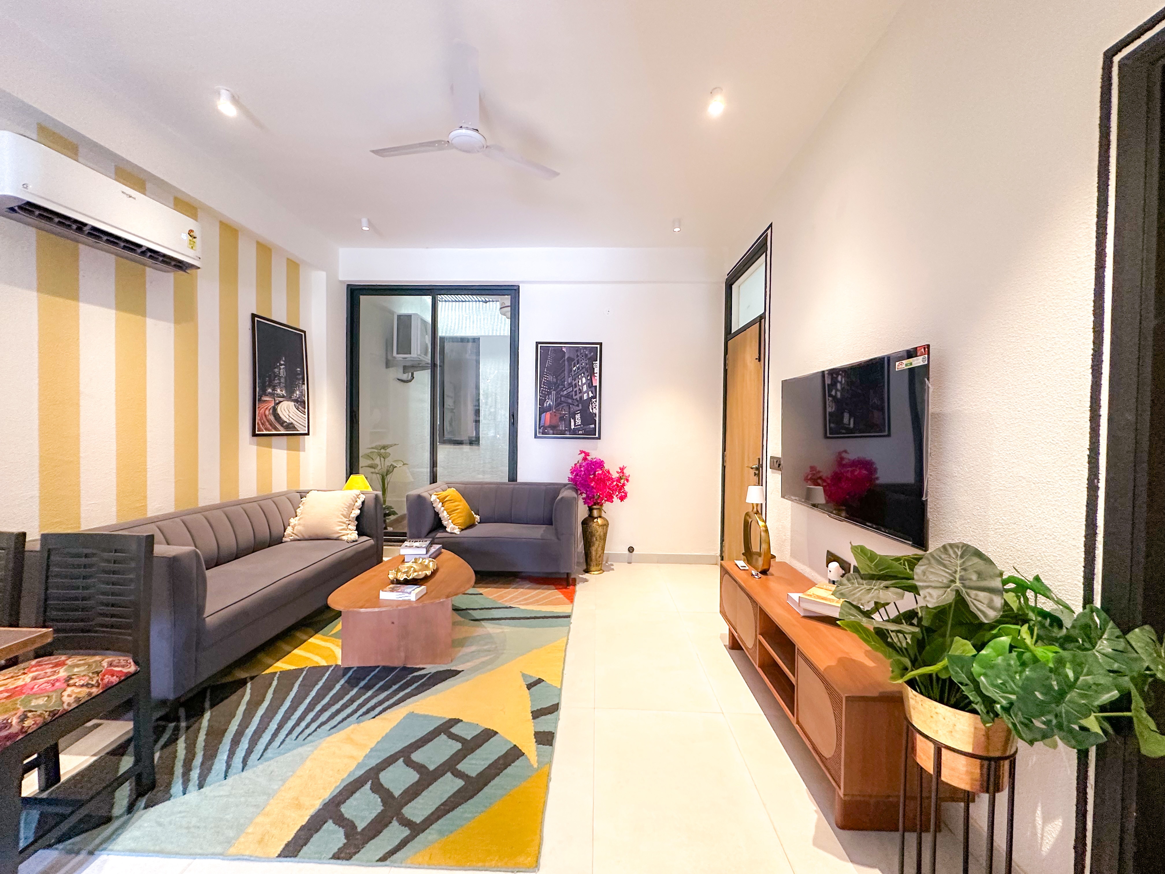 Urban Cube Modern 1BHK 𝗕𝗢𝗢𝗞 Jaipur Apartment