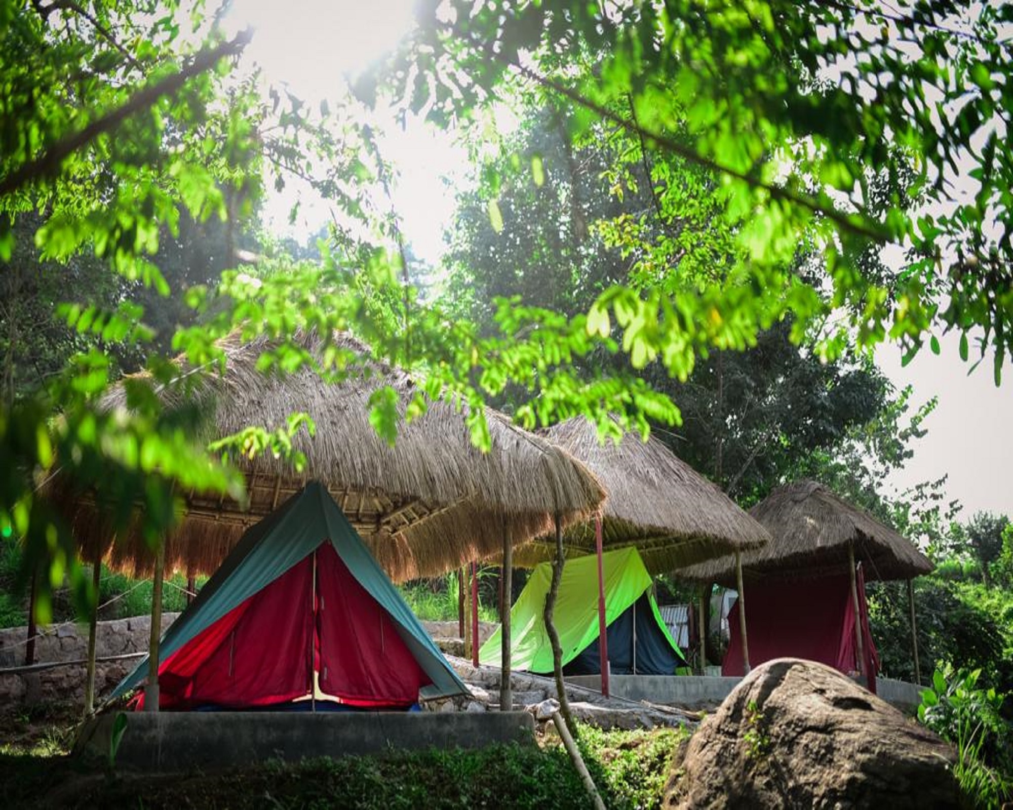 Encamp Hilltop Eco Camp 𝗕𝗢𝗢𝗞 Ri Bhoi Camp