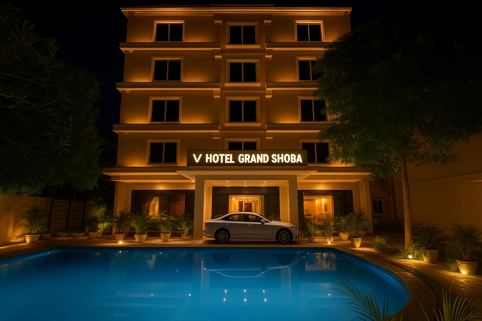 V Hotel The Grand Shoba@ Delhi Airport 𝗕𝗢𝗢𝗞 Delhi Hotel