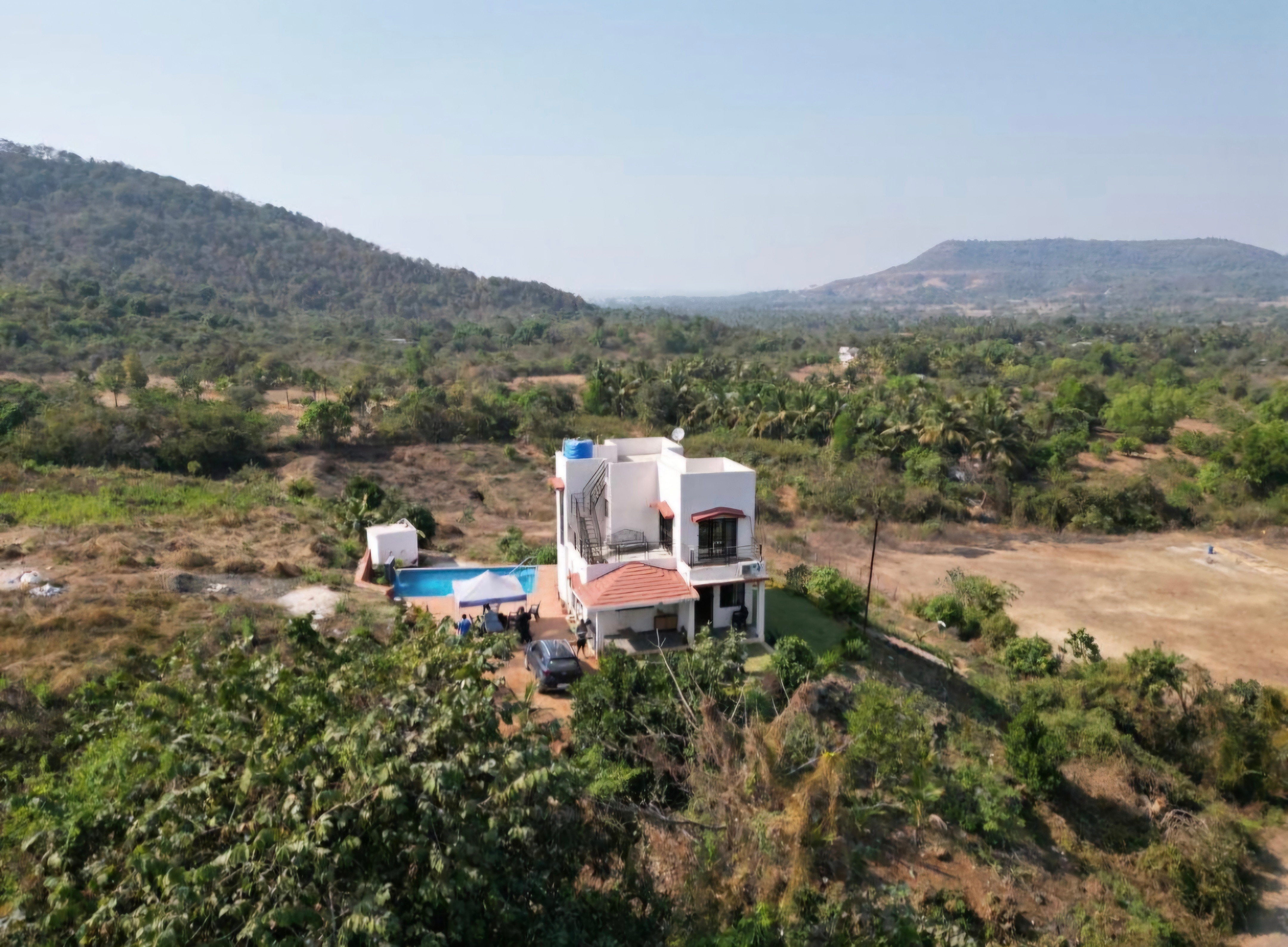 Rajput farm 3 bedroom villa with infinity pool 𝗕𝗢𝗢𝗞 Murud Janjira Villa