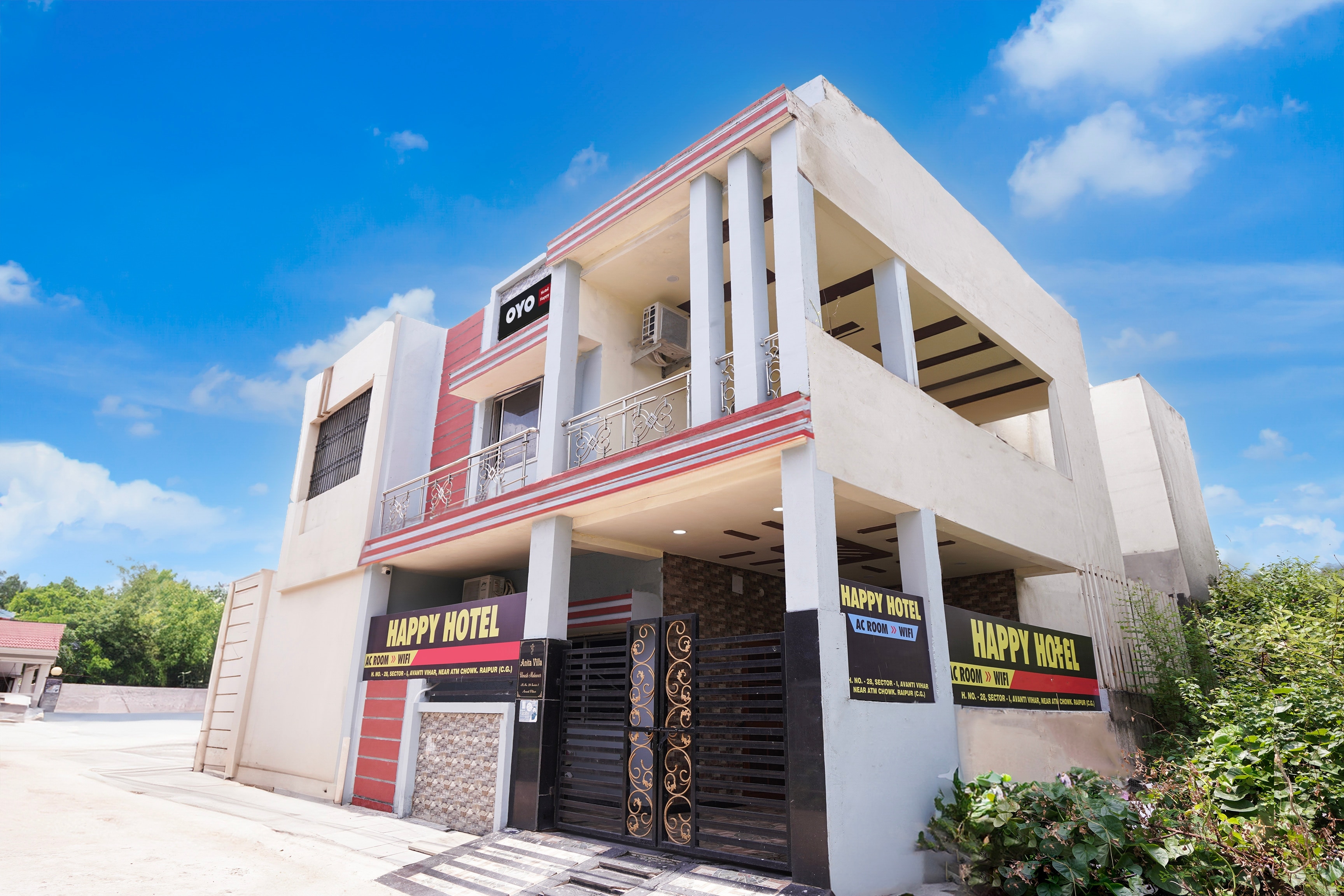 Hotel O Happy Hotel 𝗕𝗢𝗢𝗞 Raipur, Chhattisgarh Hotel