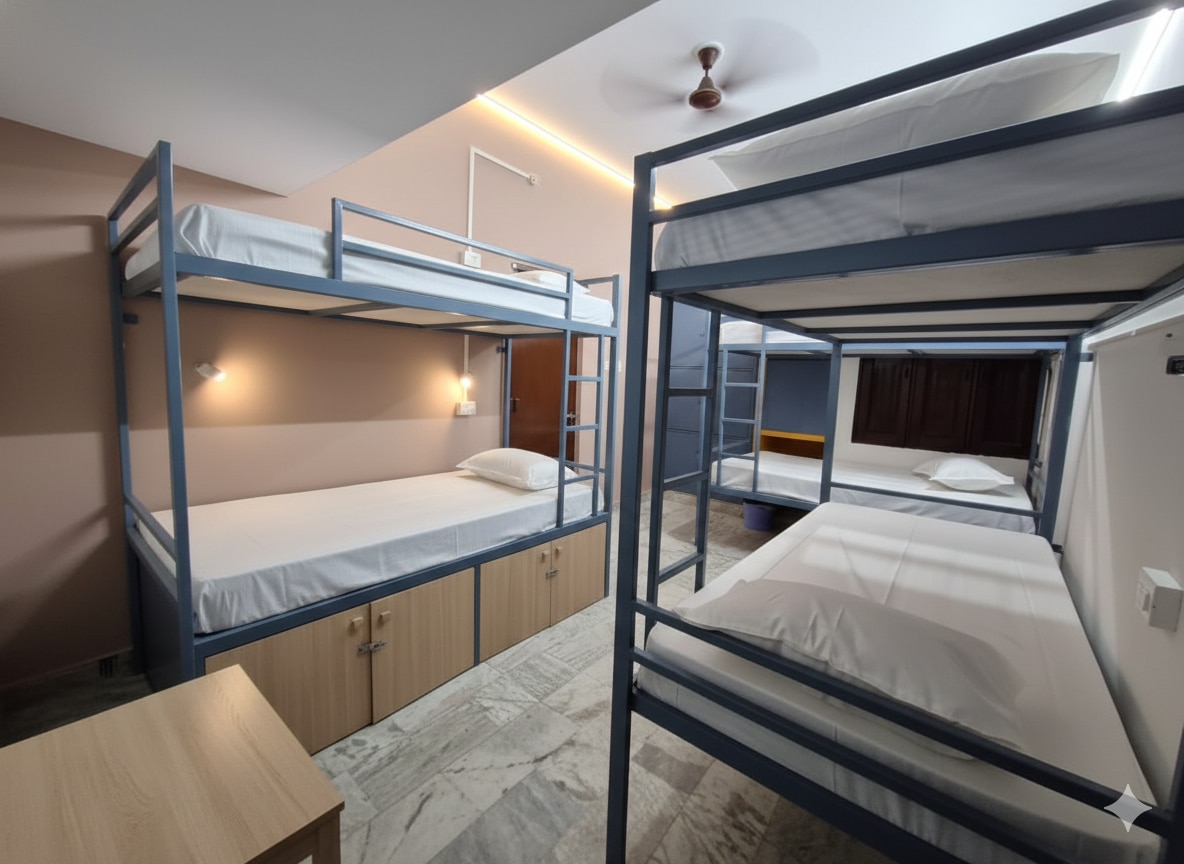 TNC Lucknow by The Nomad Cave (Hostel) 𝗕𝗢𝗢𝗞 Lucknow Hostel
