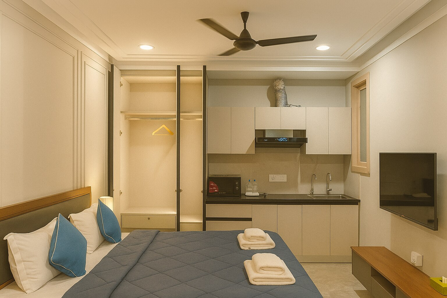 Majesty Stay 𝗕𝗢𝗢𝗞 Gurgaon Apartment