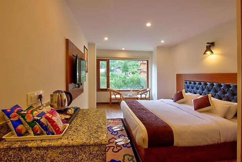 Maxwell Stays Manali - Mountain View 𝗕𝗢𝗢𝗞 Manali Homestay