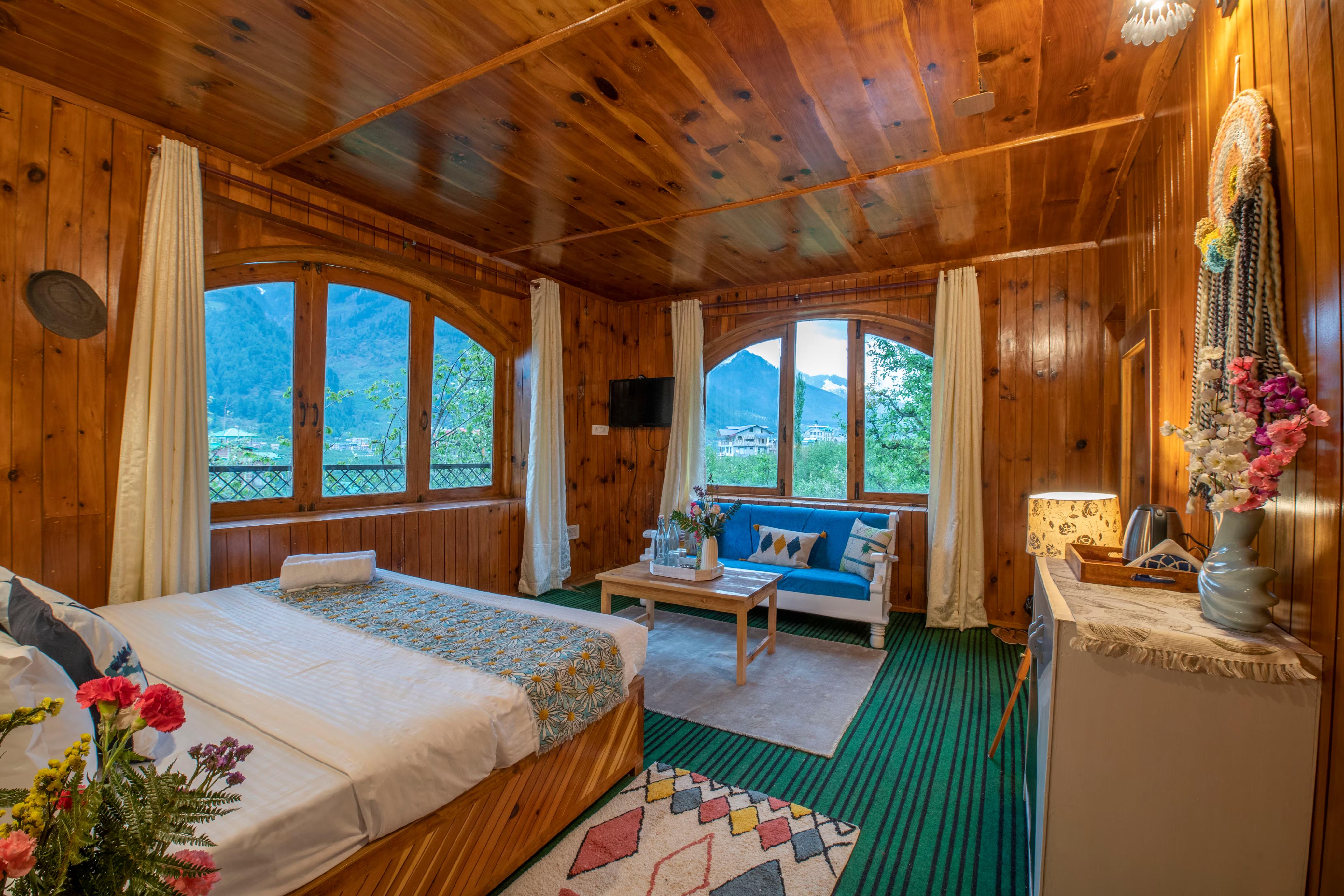 Apple Garden Cottage 𝗕𝗢𝗢𝗞 Manali Homestay