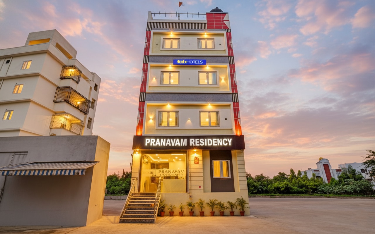 FabHotel Pranavam Residency 𝗕𝗢𝗢𝗞 Tirupati Hotel