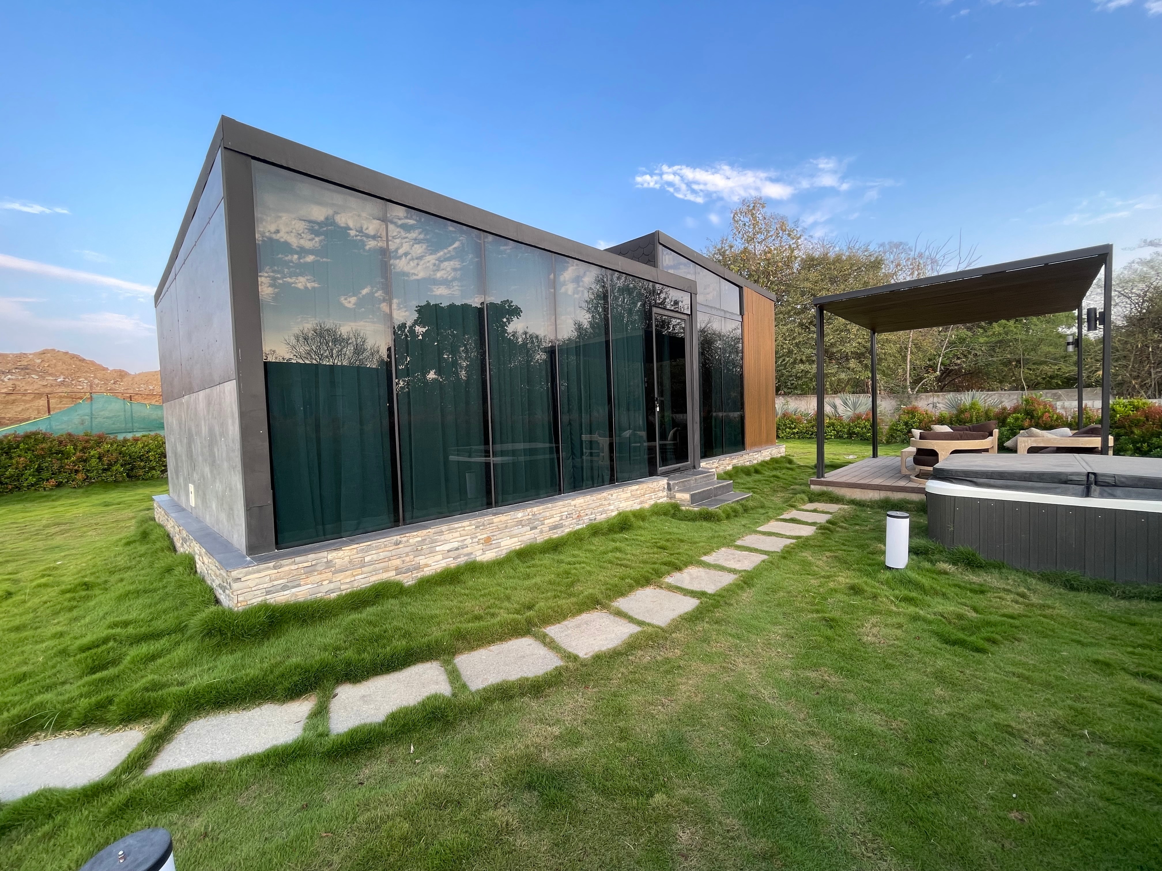 Medlin 2 | Nature - Inspired Luxury cabin with Jacuzzi in Hyderabad by ...