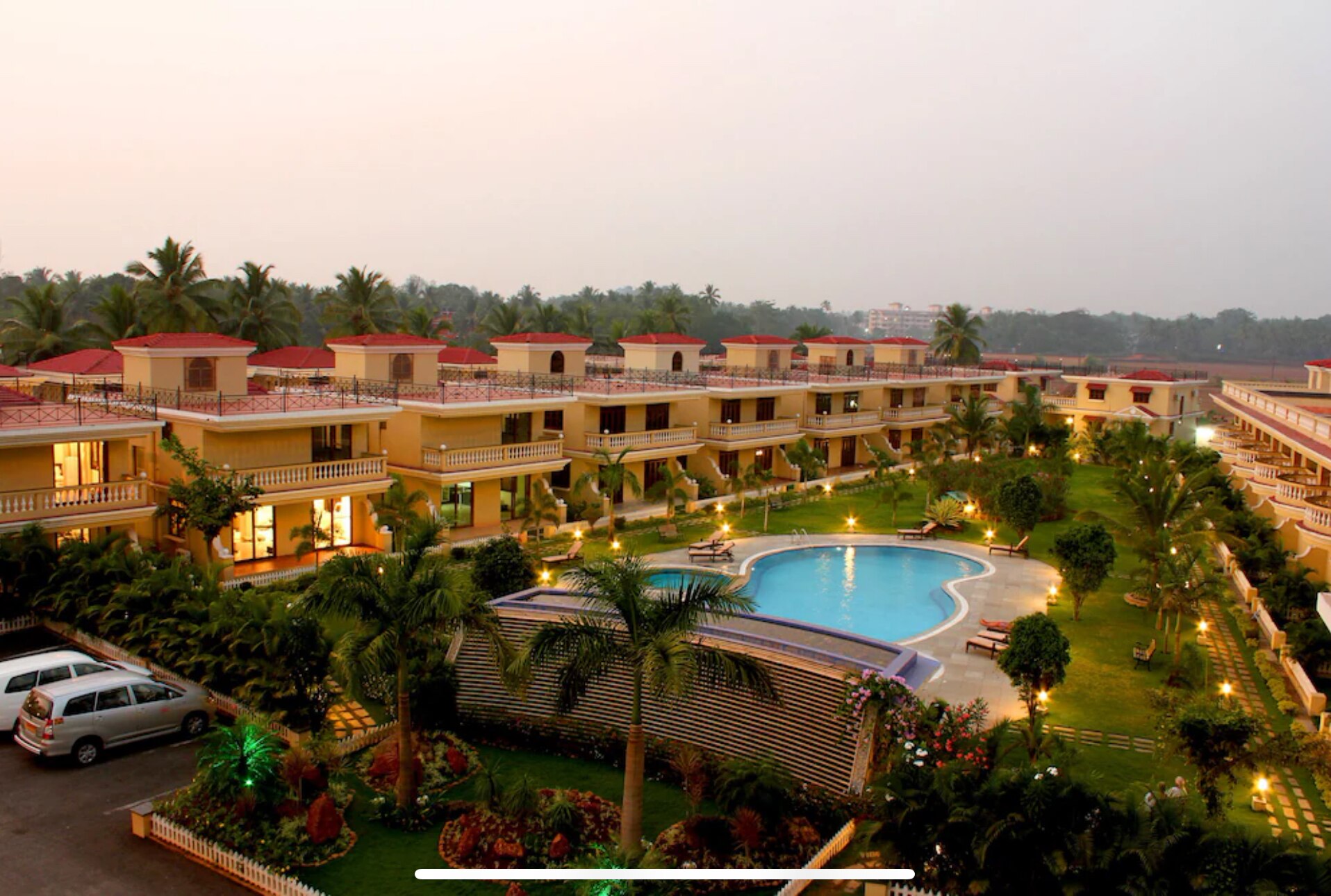 The poolside charm Goa 𝗕𝗢𝗢𝗞 Goa Villa