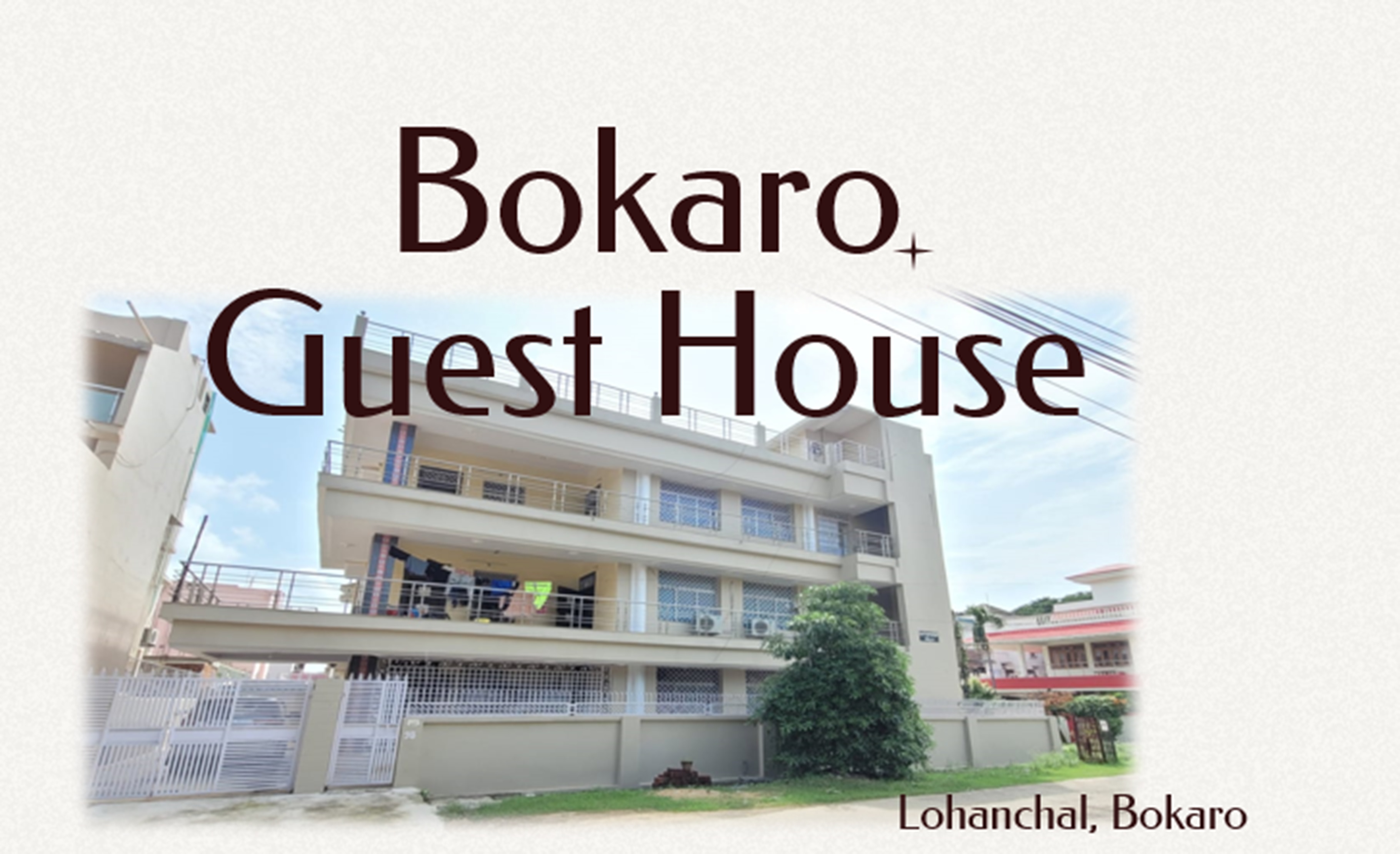 SMS Guest House - Bokaro 𝗕𝗢𝗢𝗞 Bokaro Apartment
