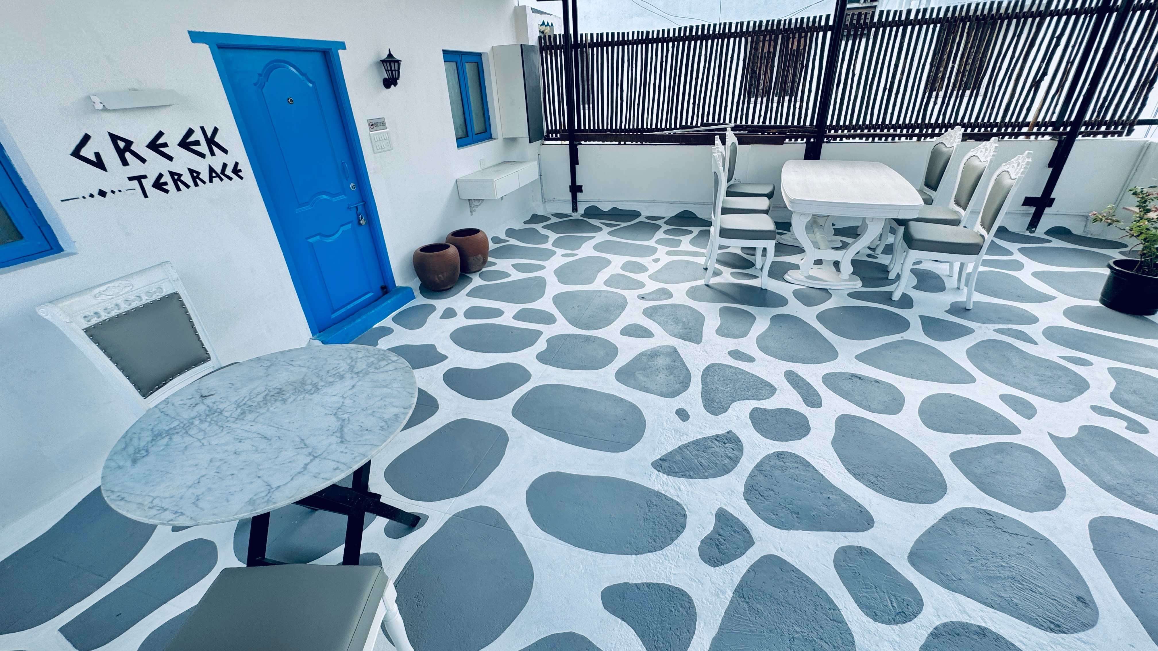 Greek Terrace Themed Penthouse Villa Chennai - Reviews, Photos & Offer