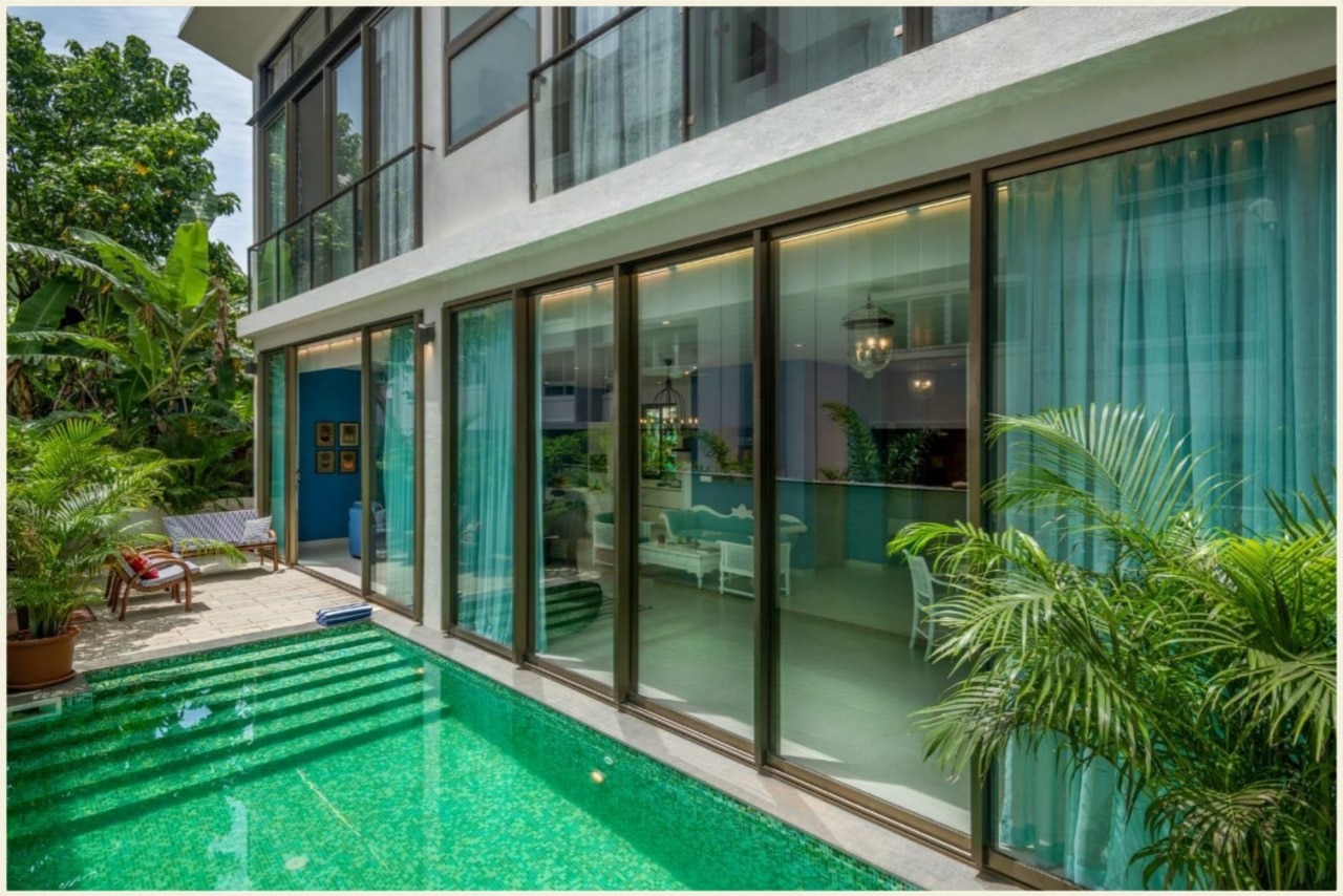 Rooms of Sun B2 Private Pool Villa. - Villa in Goa