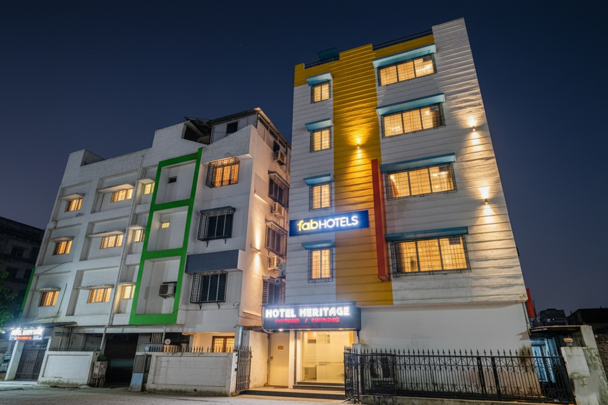 FabHotel Heritage Ruby - Opp. Acropolis Mall 𝗕𝗢𝗢𝗞 Kolkata Hotel