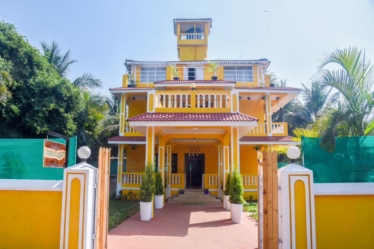 The Turtle House Morjim 𝗕𝗢𝗢𝗞 Goa Villa