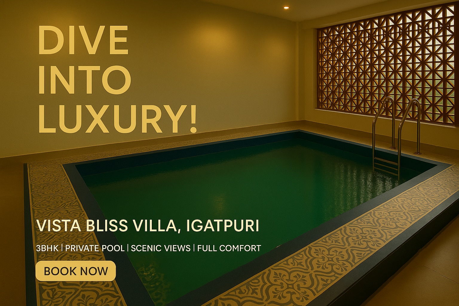 Photos of Vista Bliss 3BHK Villa With Private Pool - Igatpuri Hotel on ...