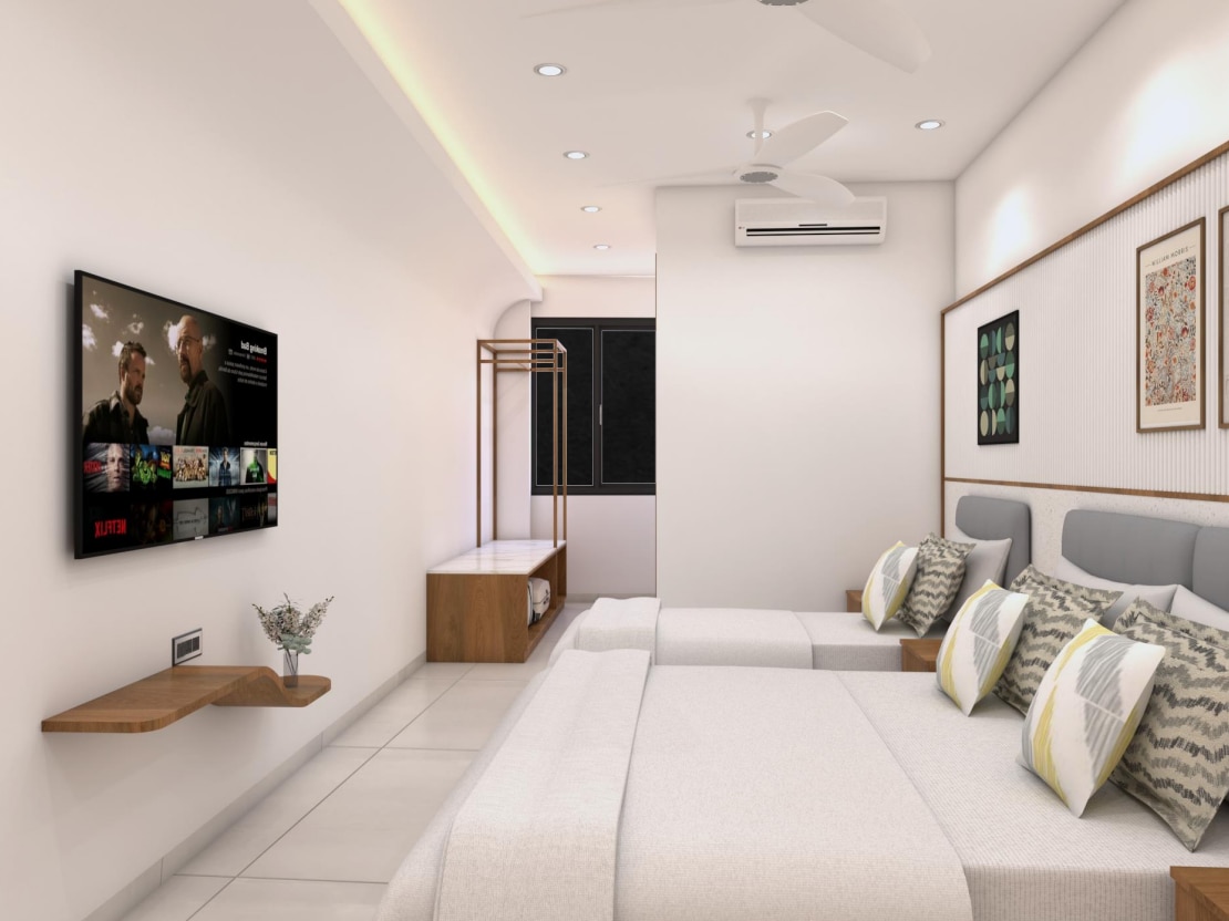 Rooms of Radha Ratna Hotel - Hotel in Ayodhya