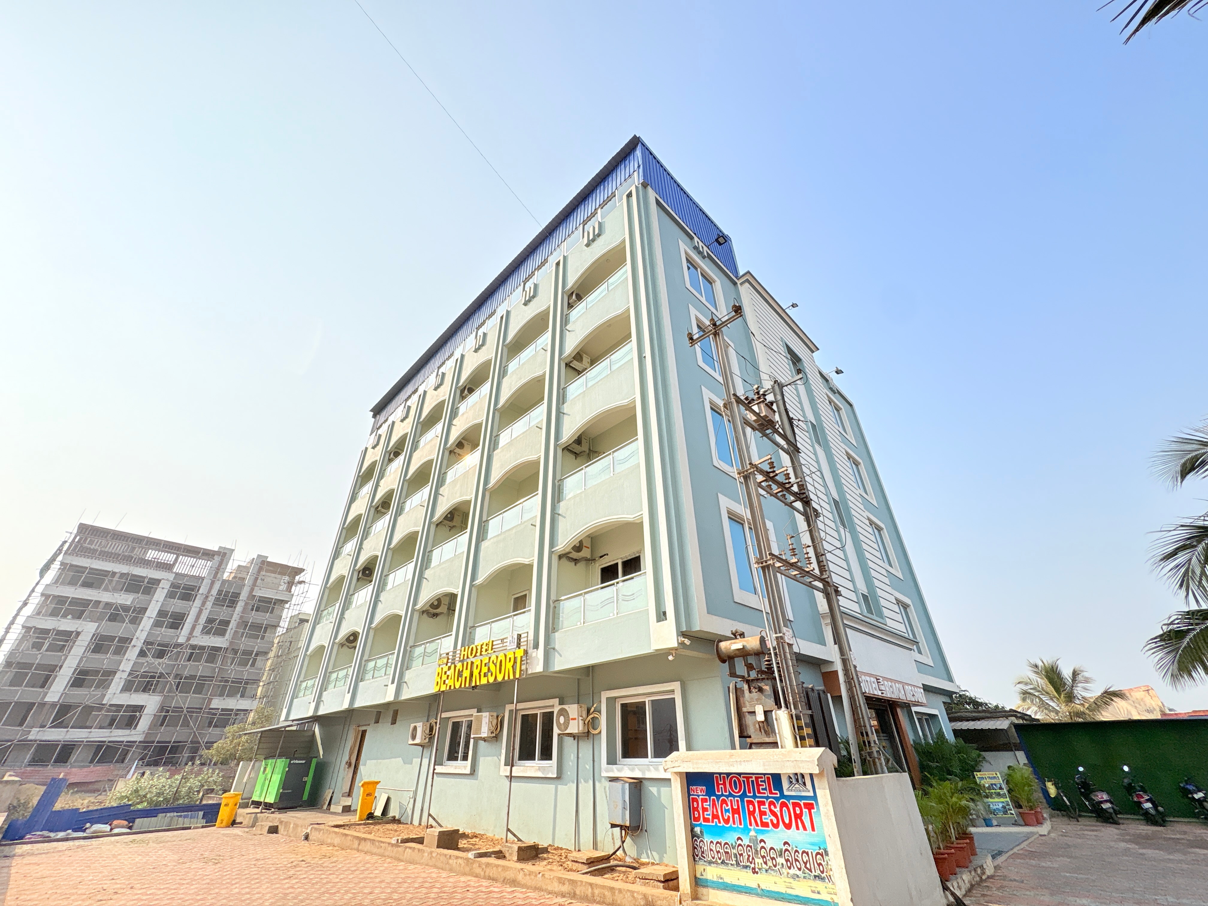 New Beach Resort Puri Near Marine Drive Rd 𝗕𝗢𝗢𝗞 Puri Apartment