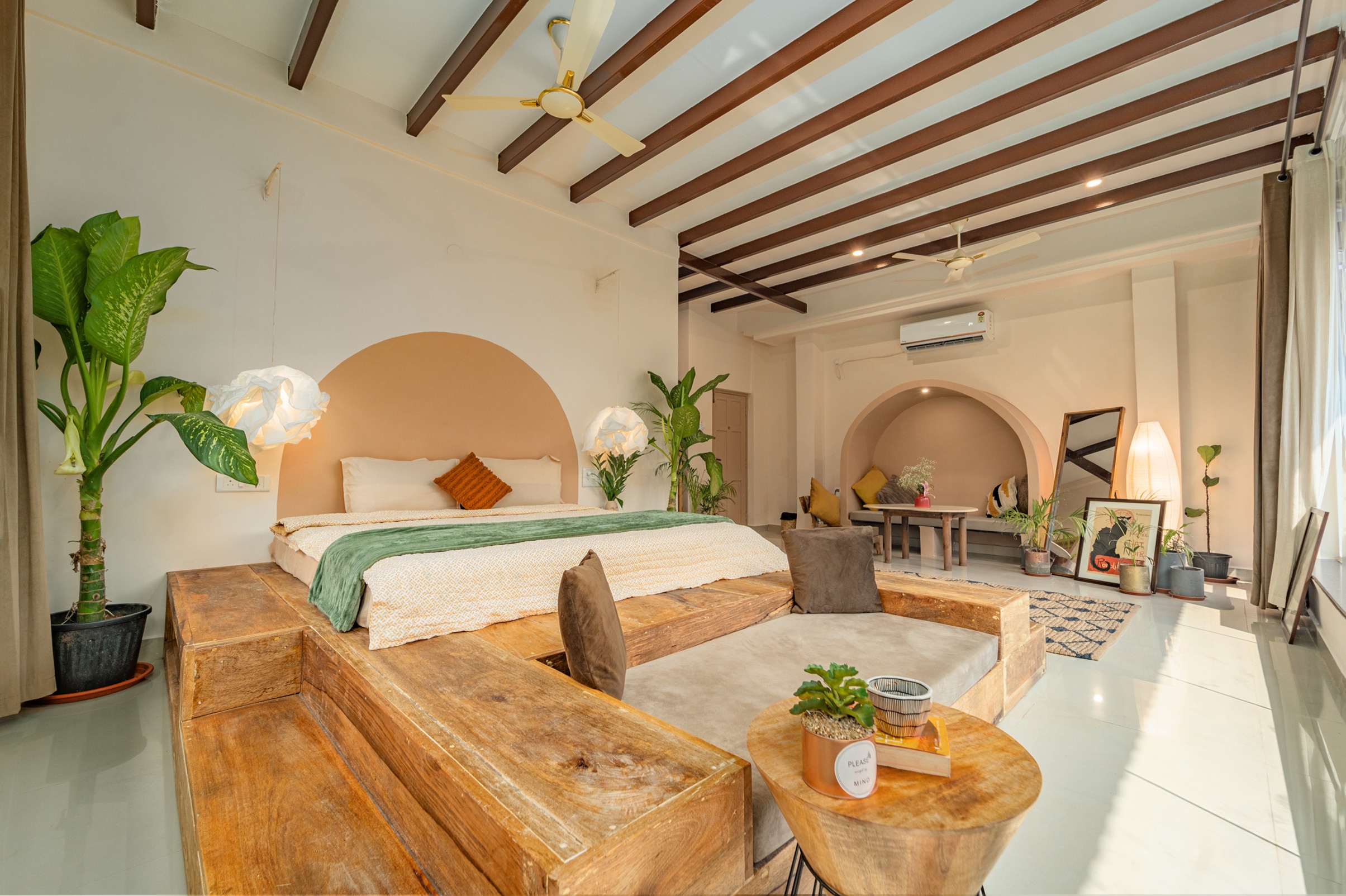 Amber at The Pause Project RBR 𝗕𝗢𝗢𝗞 Goa Apartment