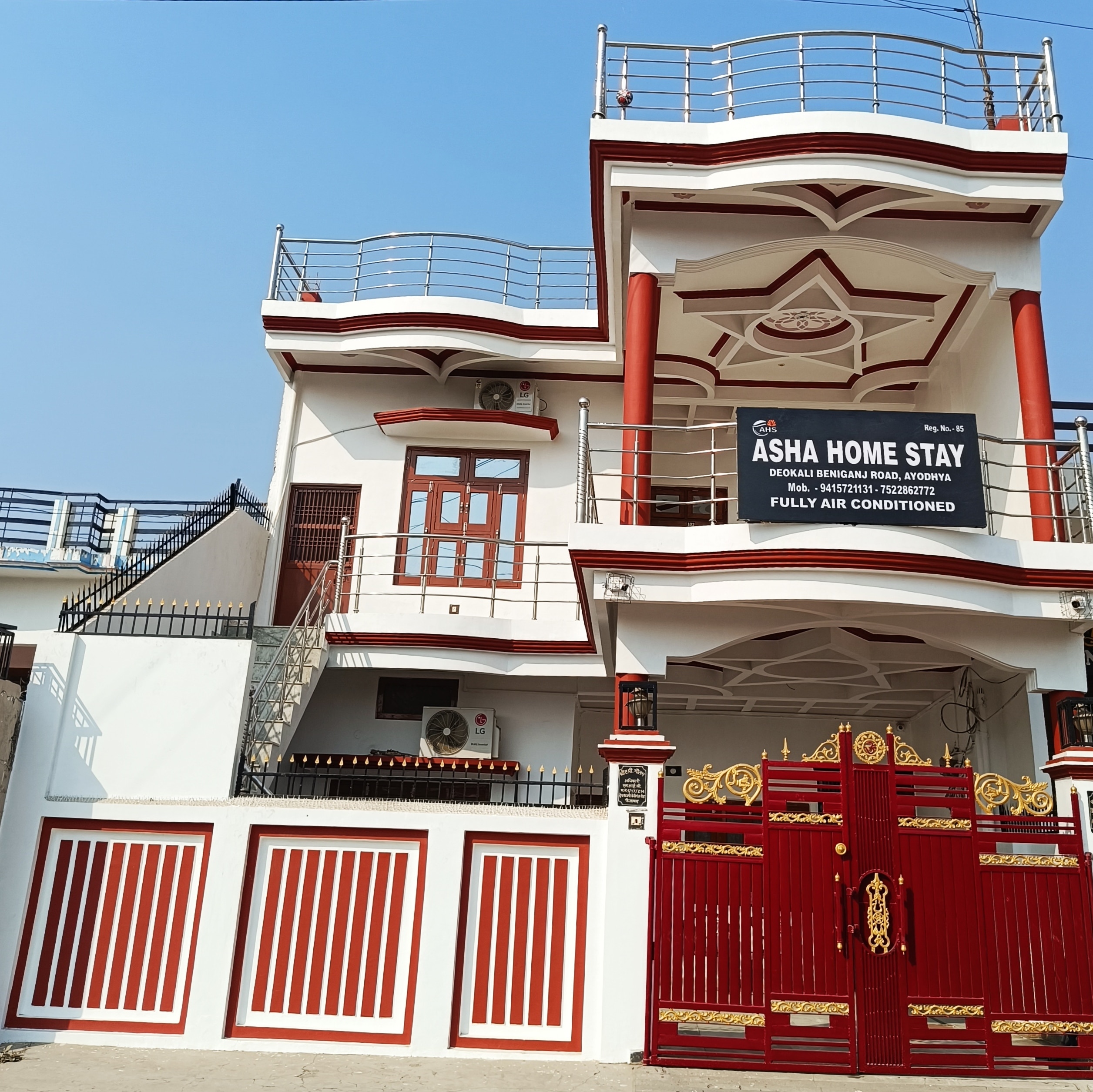 Asha Homestay 𝗕𝗢𝗢𝗞 Ayodhya Homestay