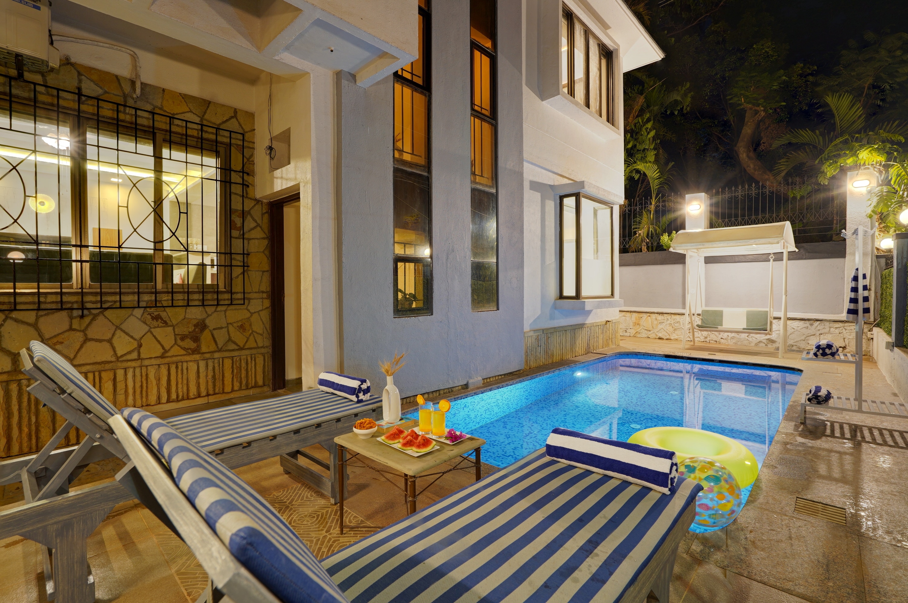 Alaya Stays Adarsh Villa | Elegant 3 BHK Villa With Pvt Pool & Balcony ...