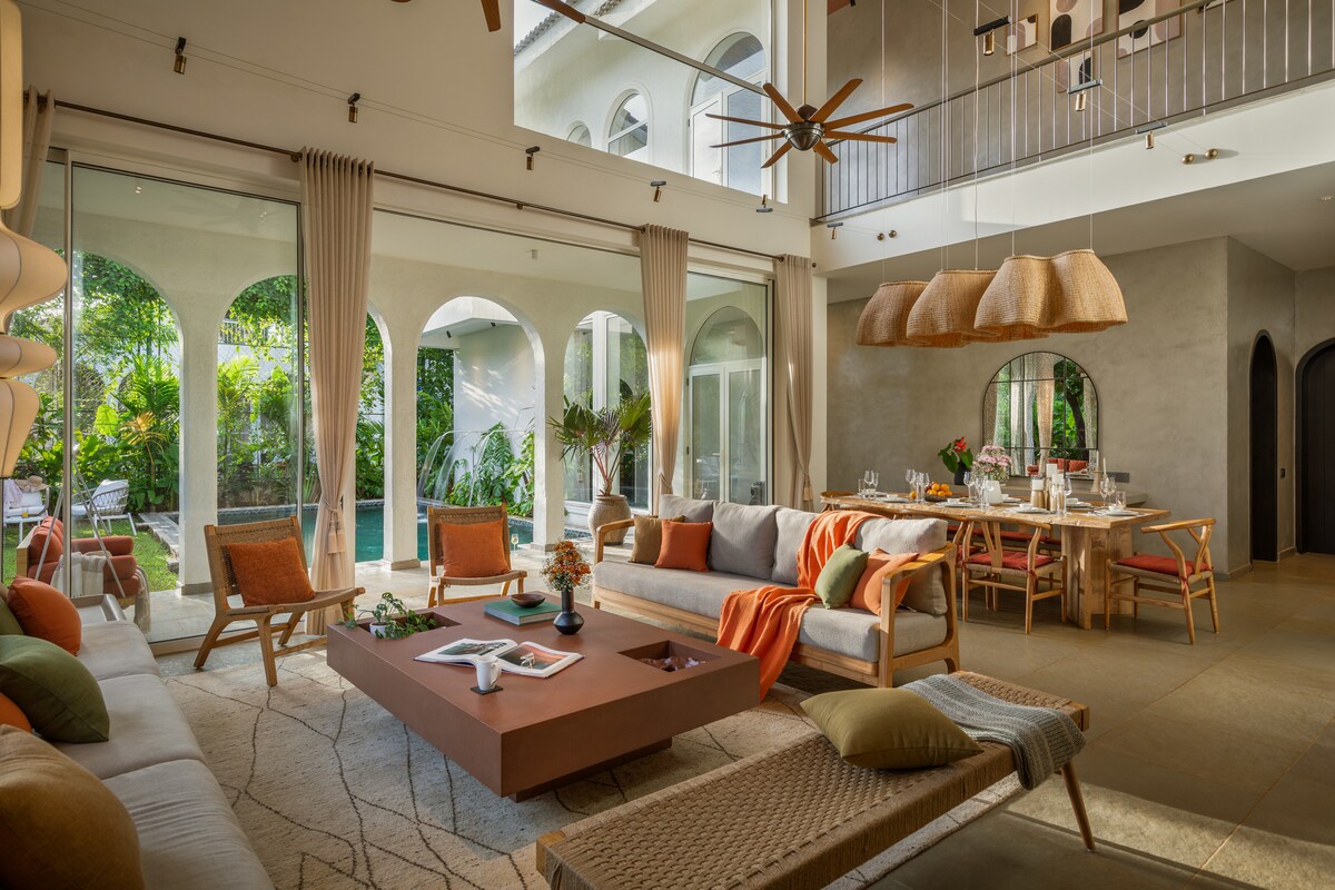 TBK VILLAS,01,ANJUNA WITH PVT POOL 𝗕𝗢𝗢𝗞 Goa Villa