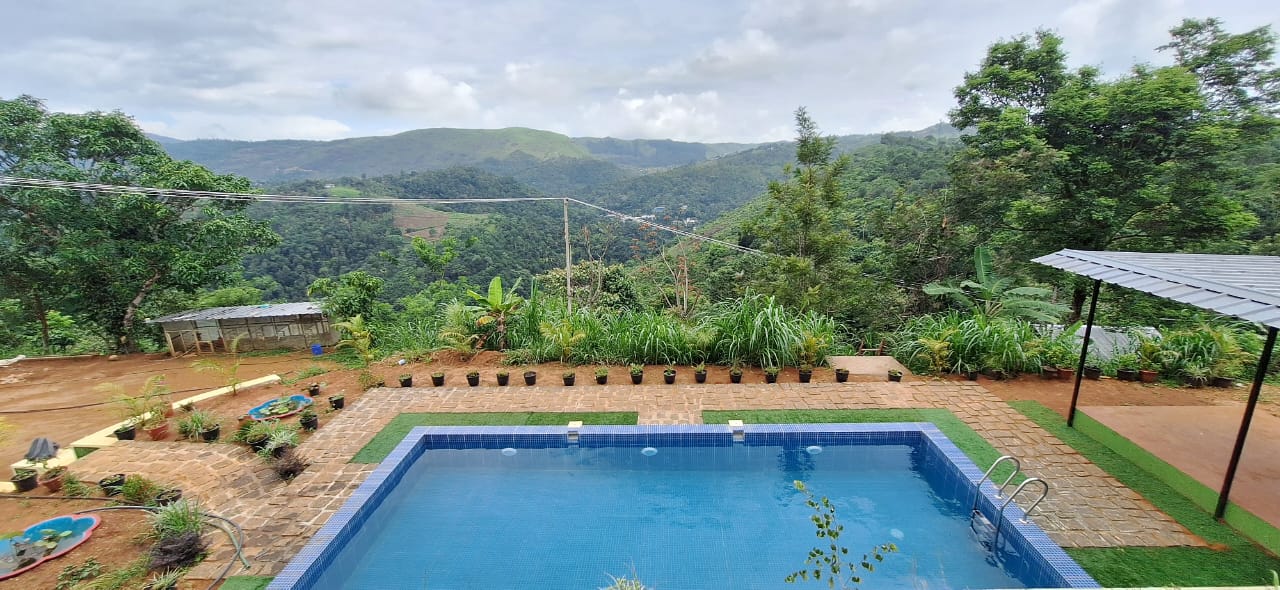 Danny's Vandanam Agro Farm Hill View Resort 𝗕𝗢𝗢𝗞 Vagamon Farm House