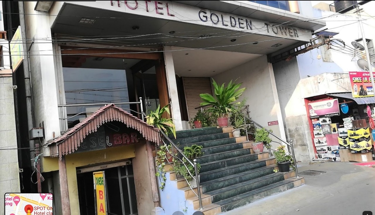 HOTEL GOLDEN TOWER 𝗕𝗢𝗢𝗞 Erode ${hd_property_type_token}