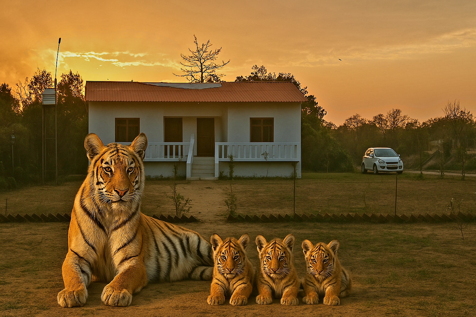 The Tiger Cubs Homestay - Katarniaghat Wildlife Sanctuary - The Helping ...