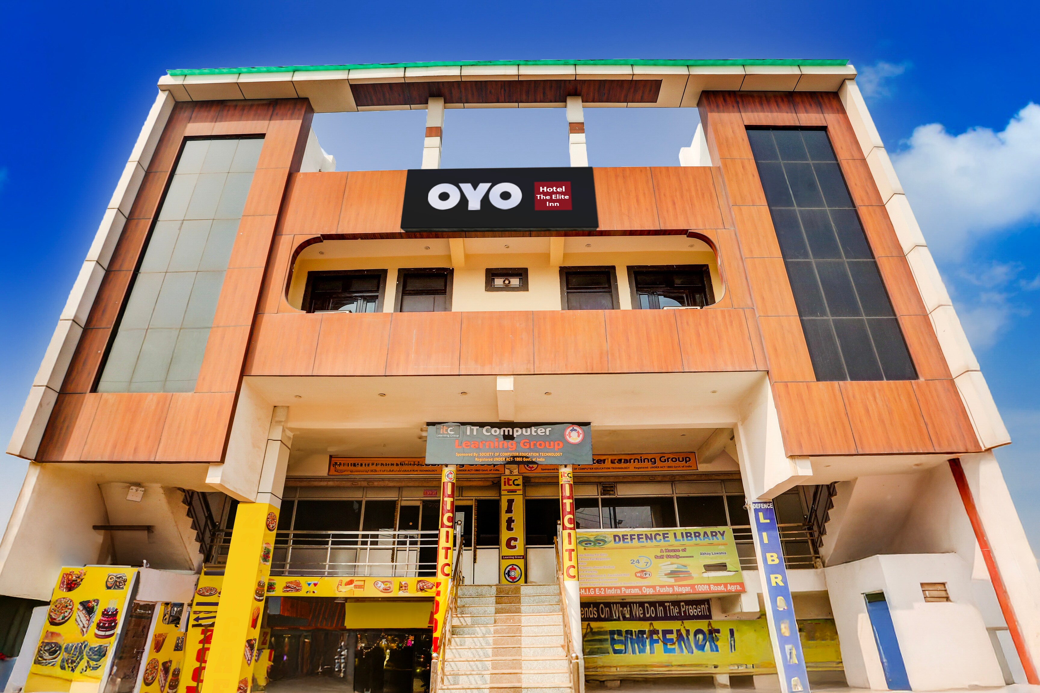 HOTEL O THE ELITE INN 𝗕𝗢𝗢𝗞 Agra Hotel