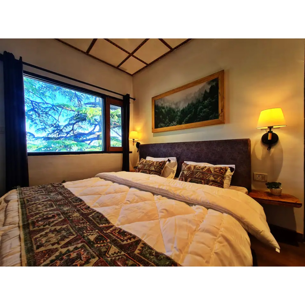 House Of Life - The Rustic Manor 1bhk With Balcony 𝗕𝗢𝗢𝗞 Mussoorie Cottage