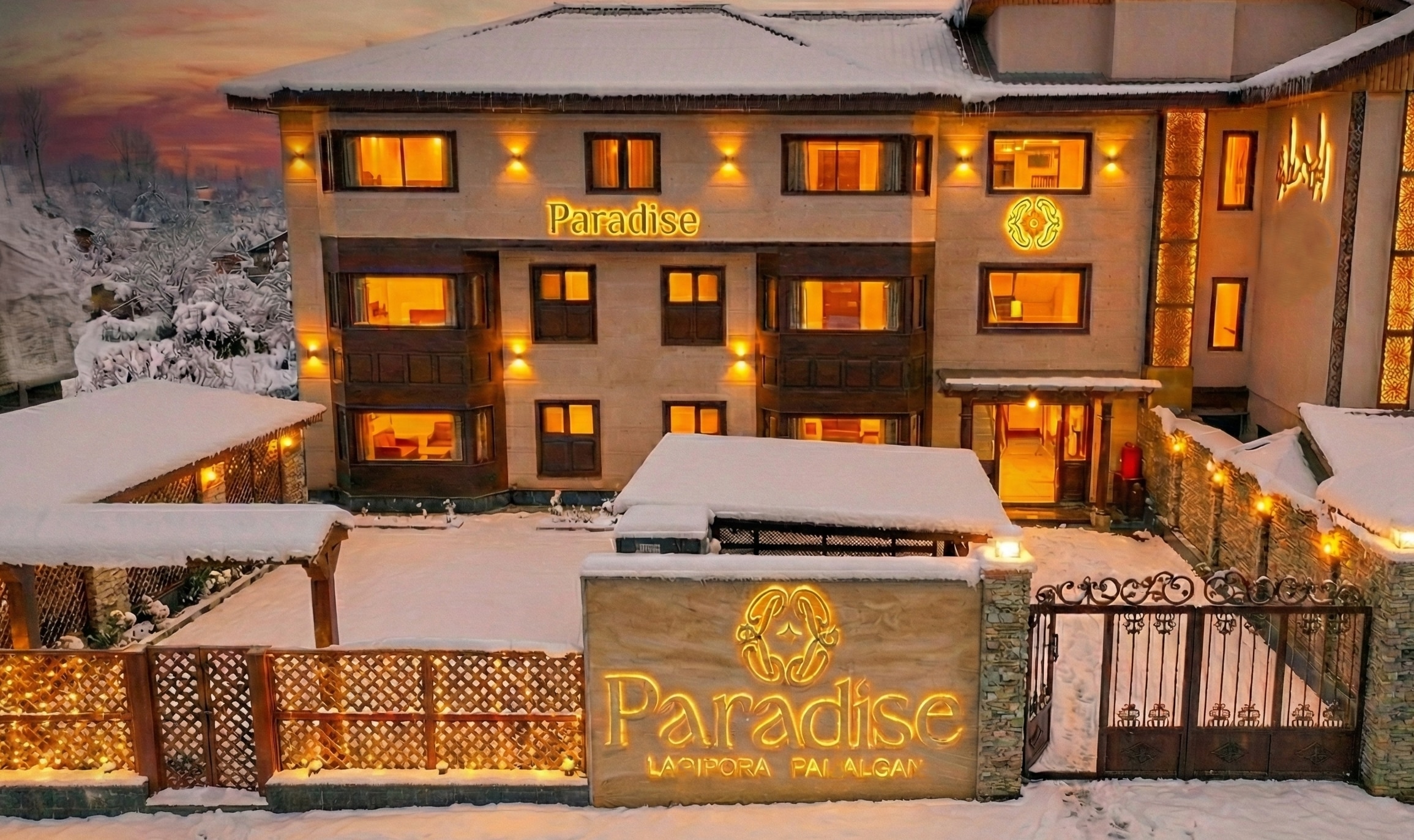 Paradise Hotels Pahalgam 𝗕𝗢𝗢𝗞 Pahalgam Hotel