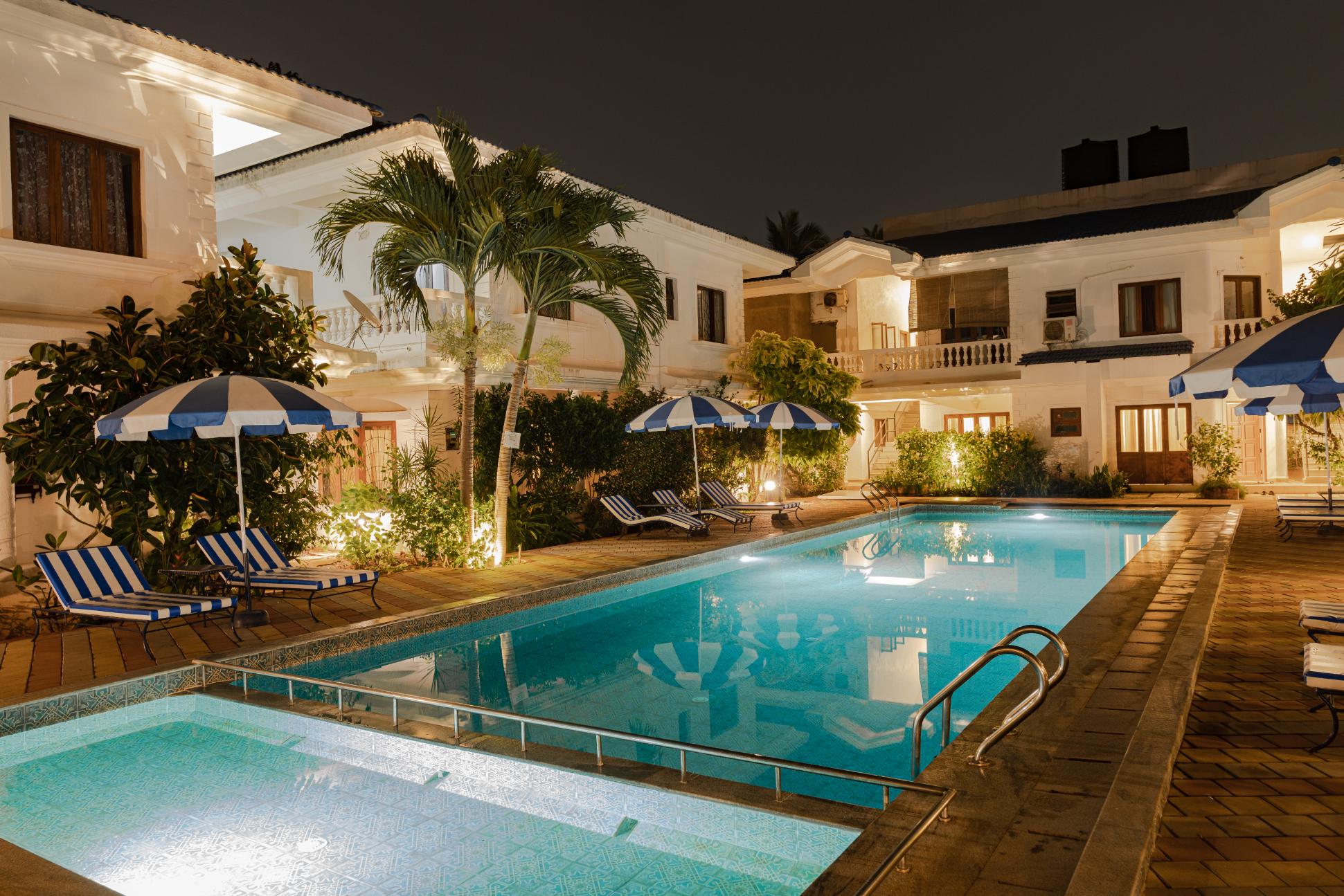 Rainforest Casa Azure 2BHK Row House- 6 𝗕𝗢𝗢𝗞 Goa Apartment