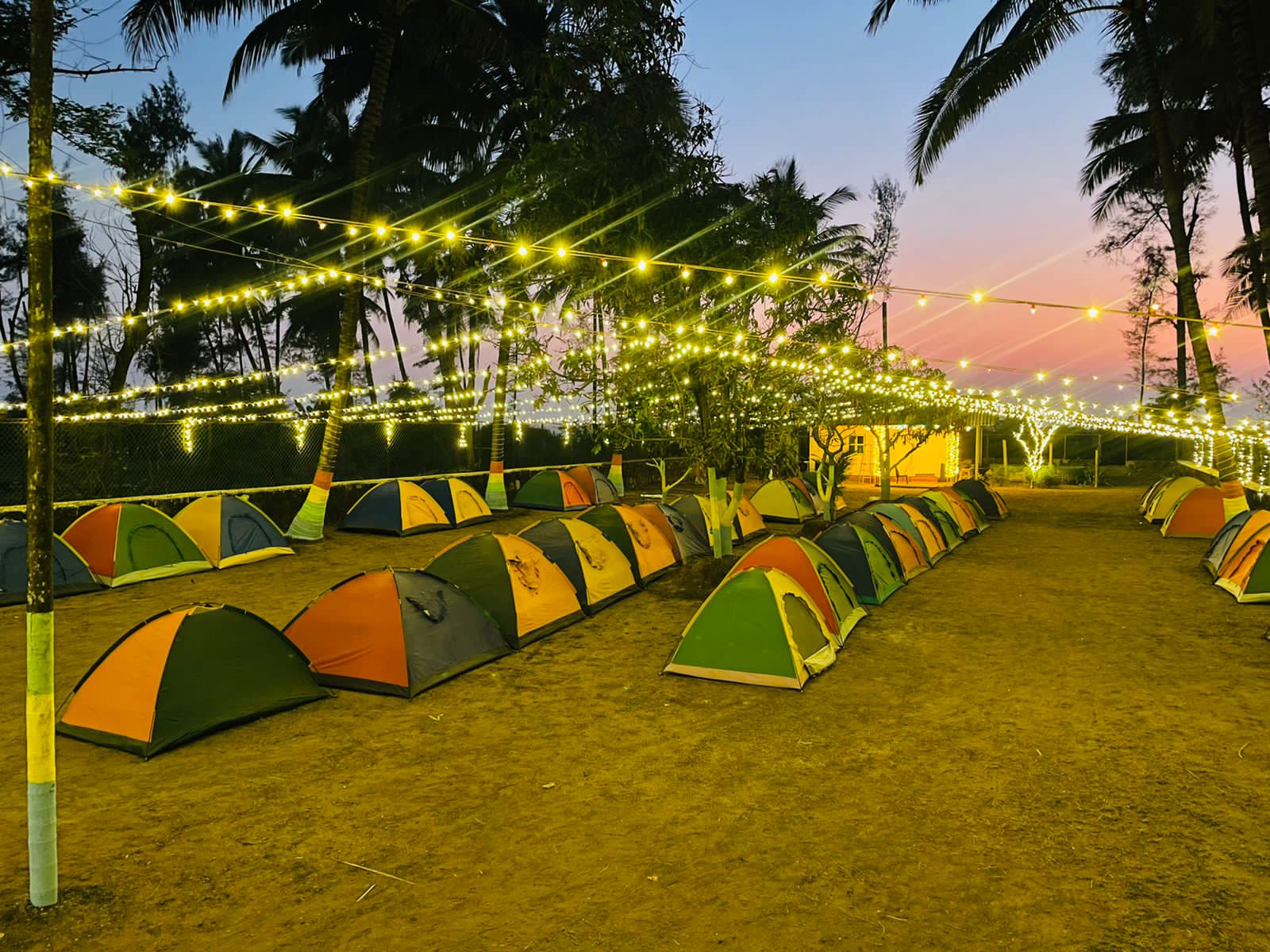 Alibag Beach Camping - Royal Vibes Event 𝗕𝗢𝗢𝗞 Alibaug Camp